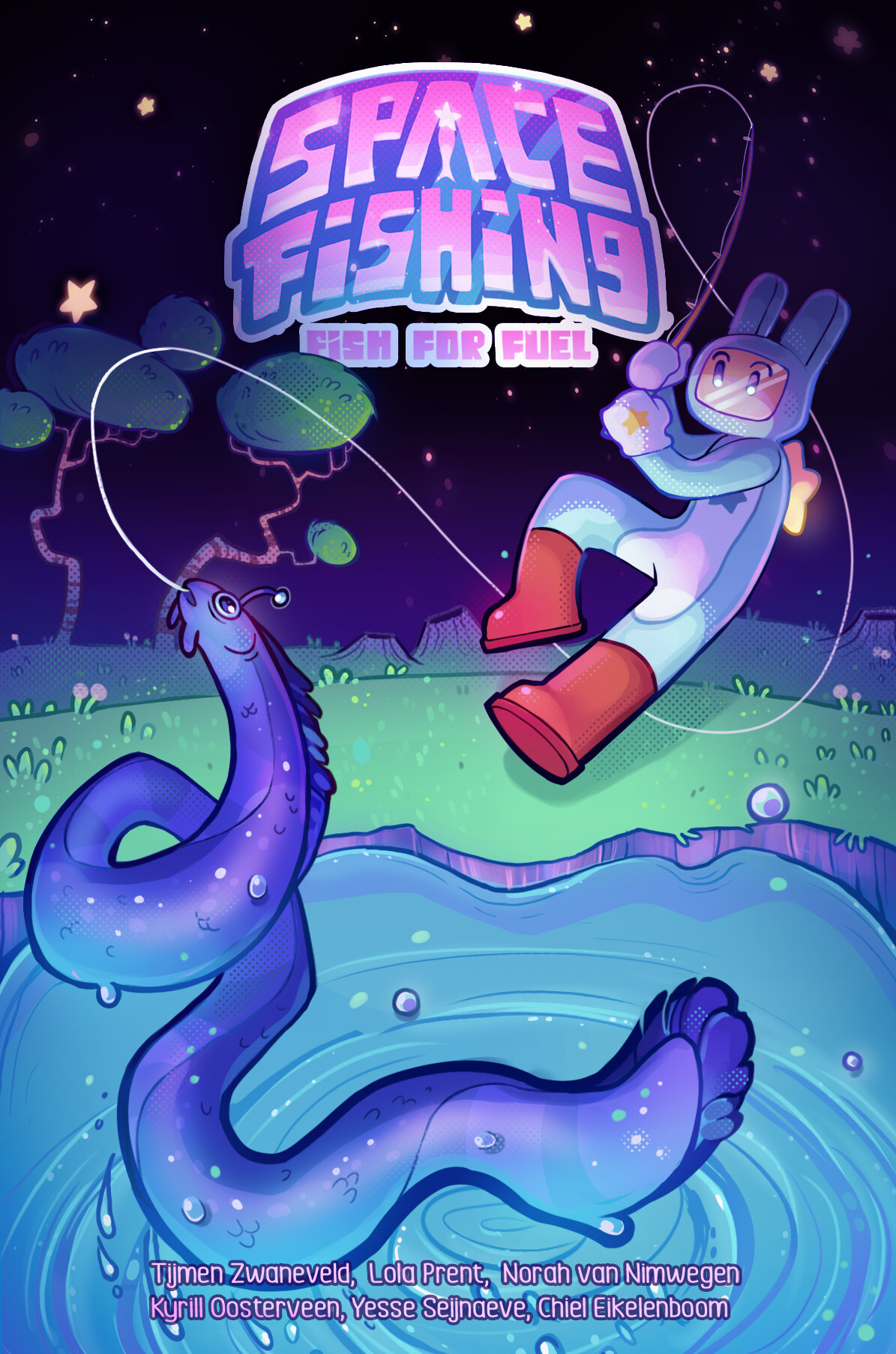 ArtStation - SPACE FISHING - fish for fuel