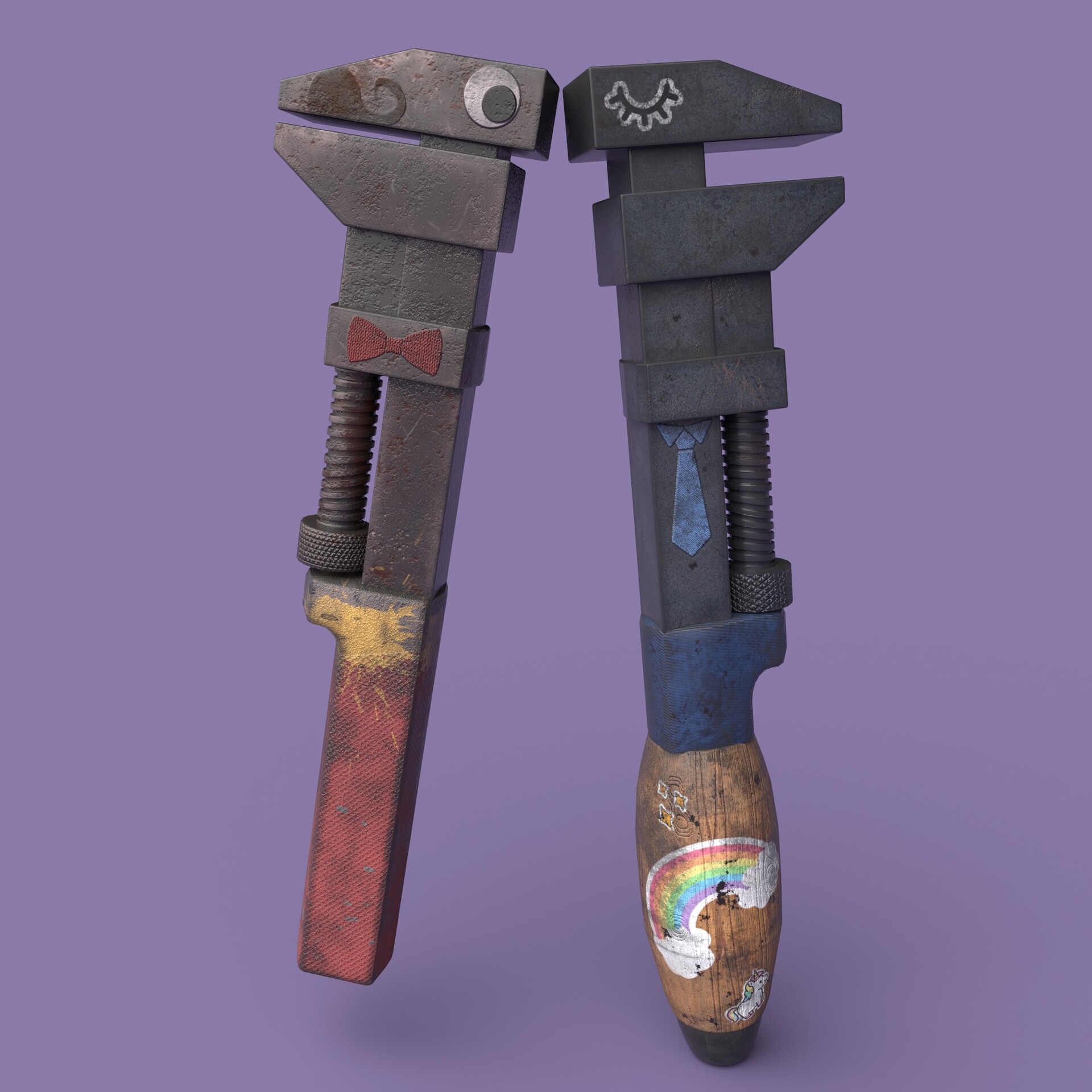 ArtStation - Monkey Wrench Duo