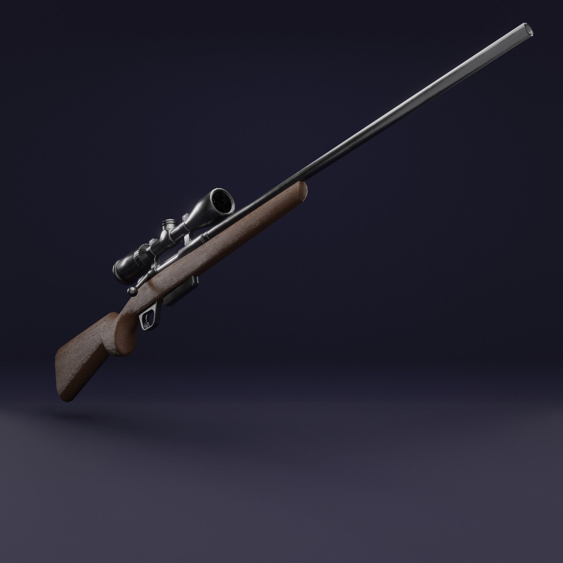 ArtStation - Sniper Rifle | 3d Model