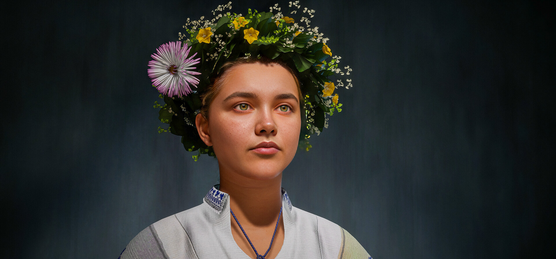 ArtStation - Florence Pugh- Midsommar Likeness study
