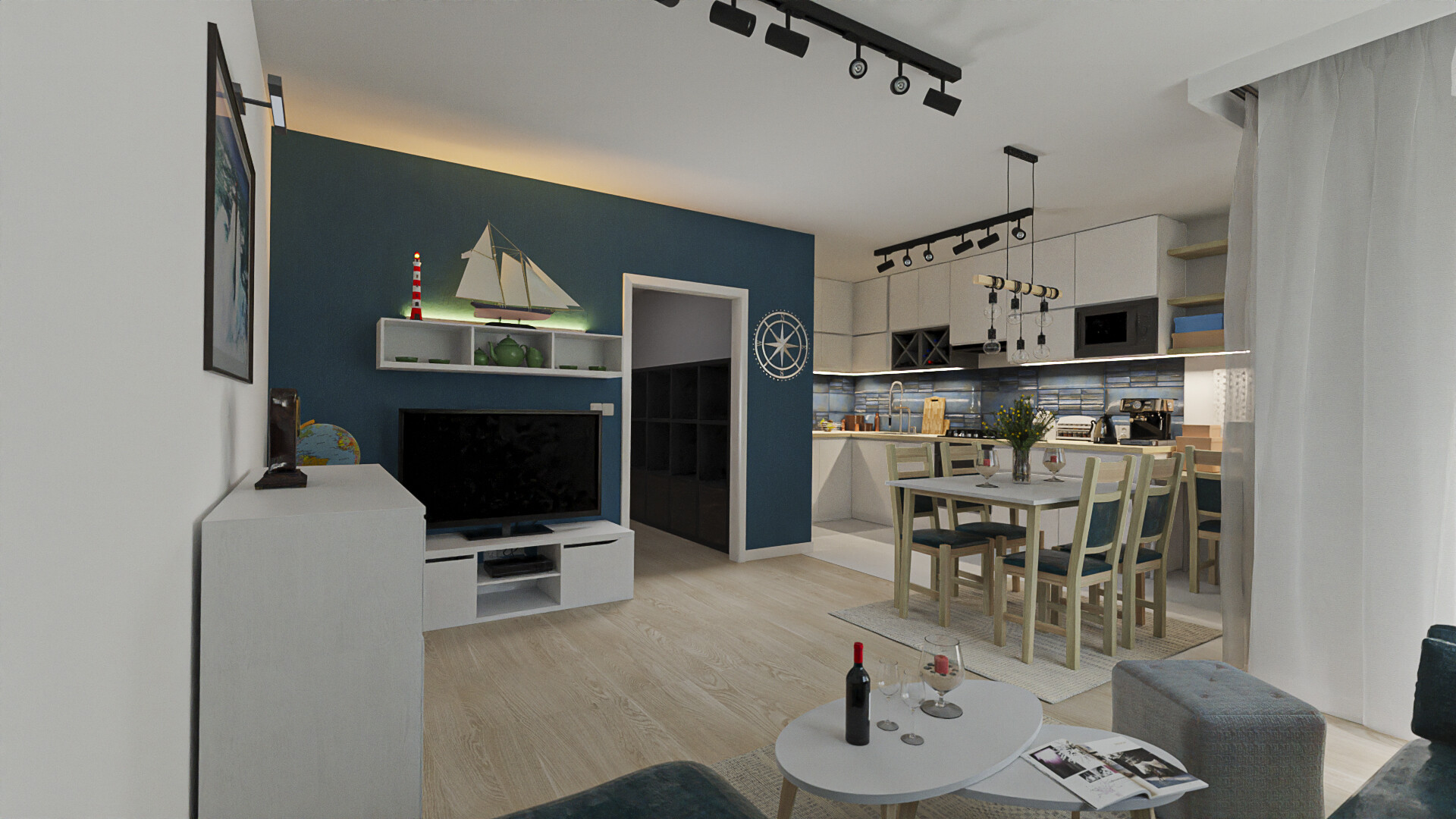 JARTIST - Nautical Style Apartment