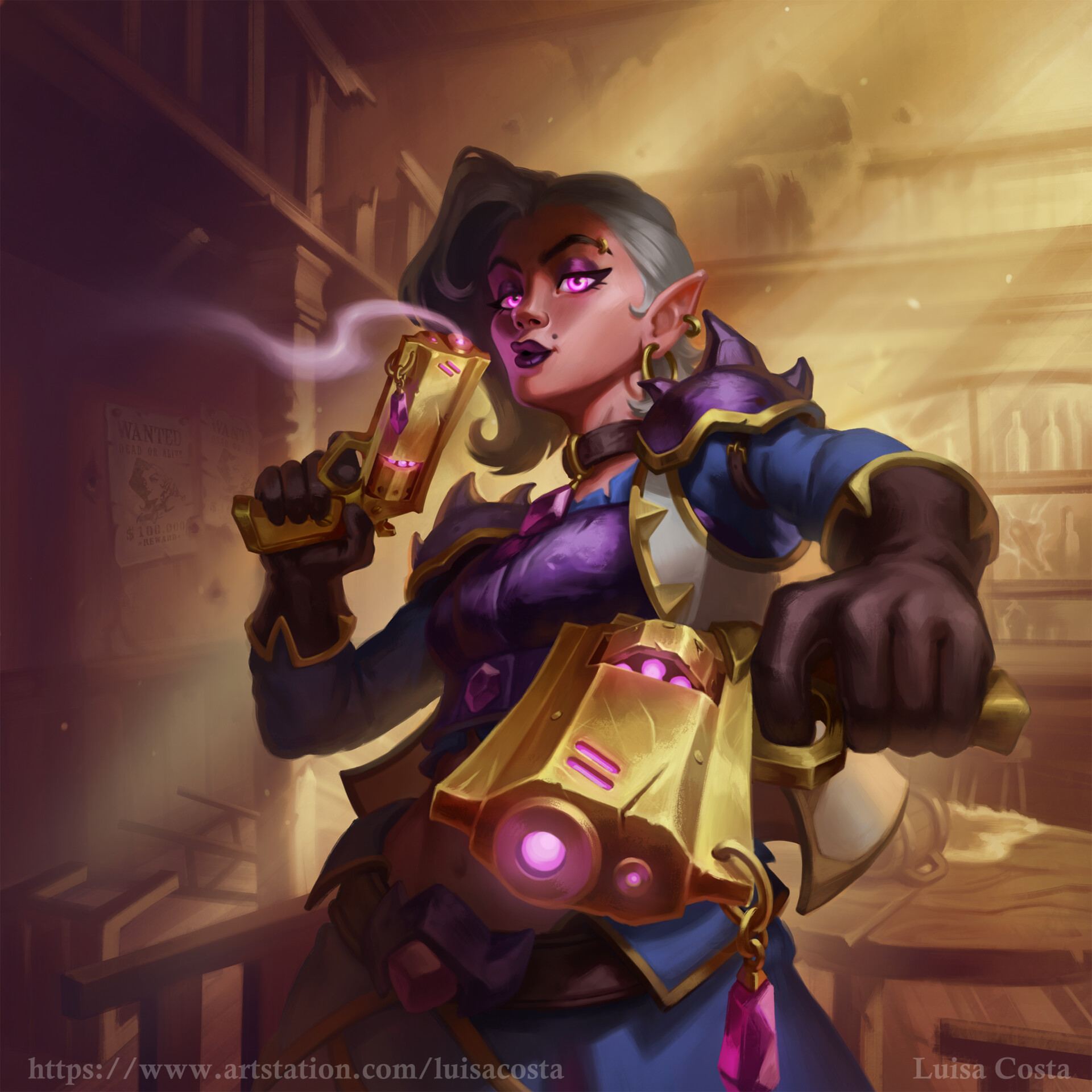 ArtStation - Ashara, The Troublemaker | Eternal Fanart