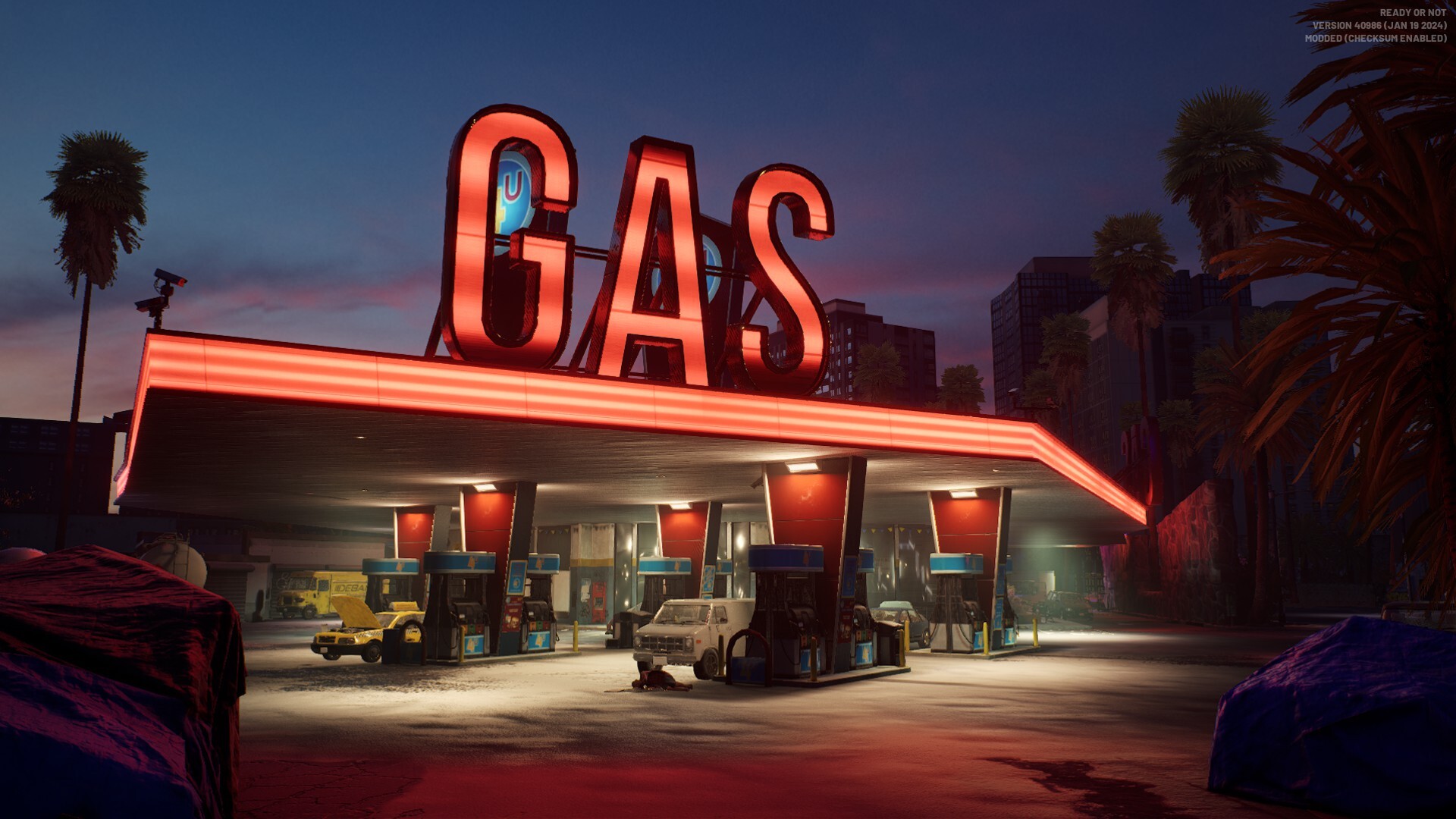 ArtStation - 4U Gas Station