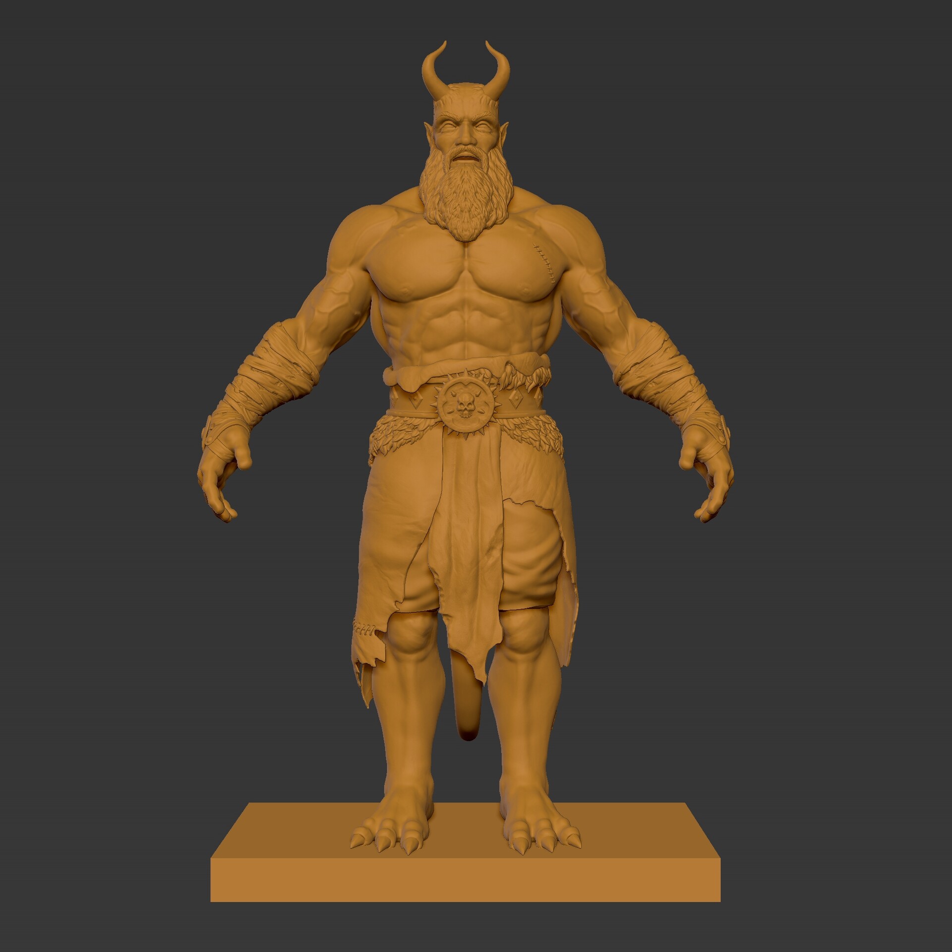 ArtStation - Thyros Zbrush Model