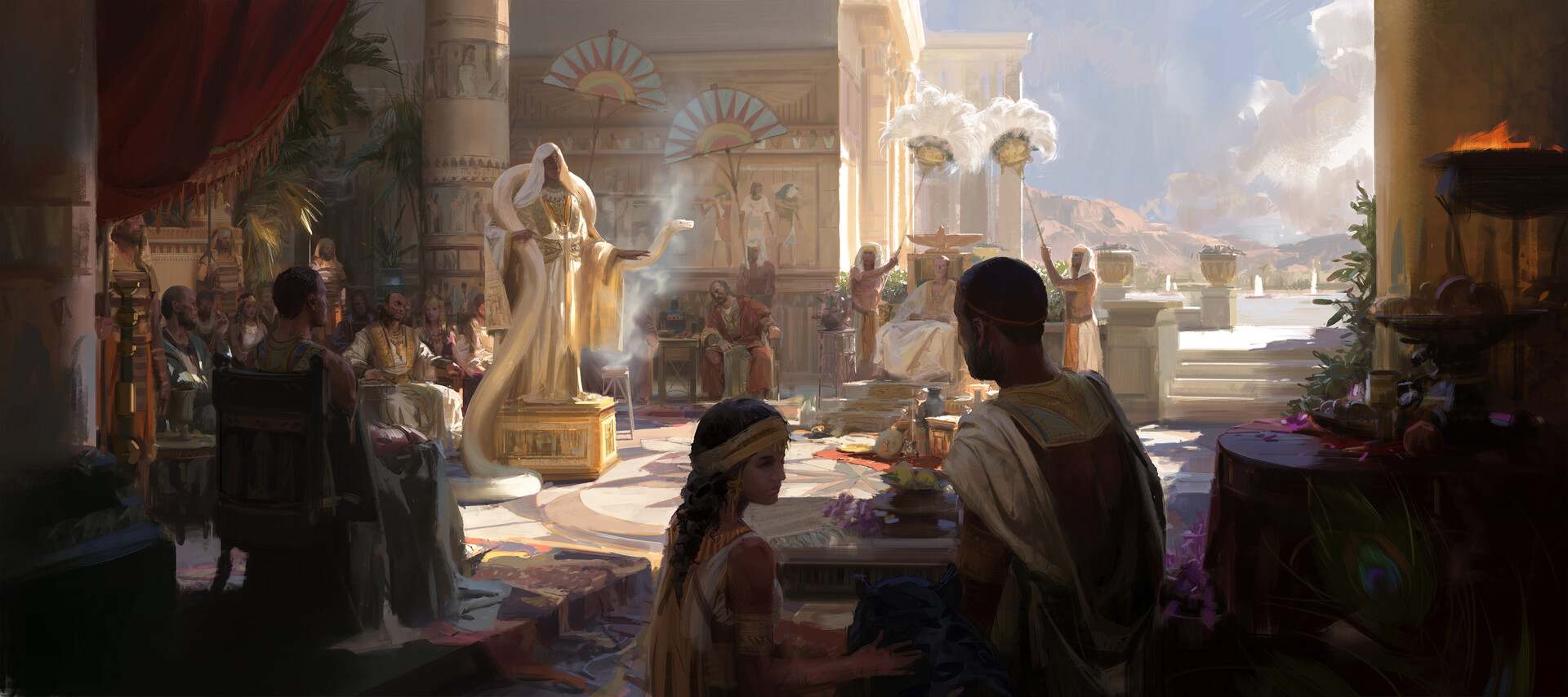 The Snake Charmer by Victor Cloux : r/ImaginarySliceOfLife