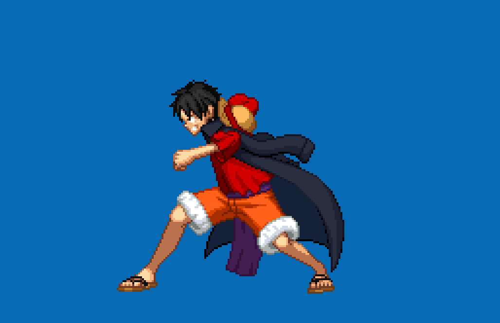 sprite fighting animation