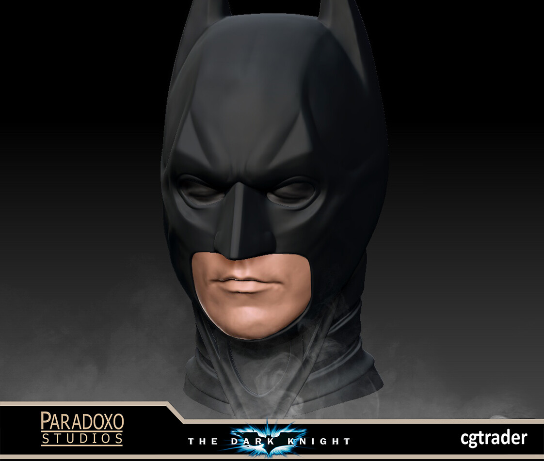 Batman Dark Knight Cowl ArtStation The Dark Knight 2008 Cowl Made
