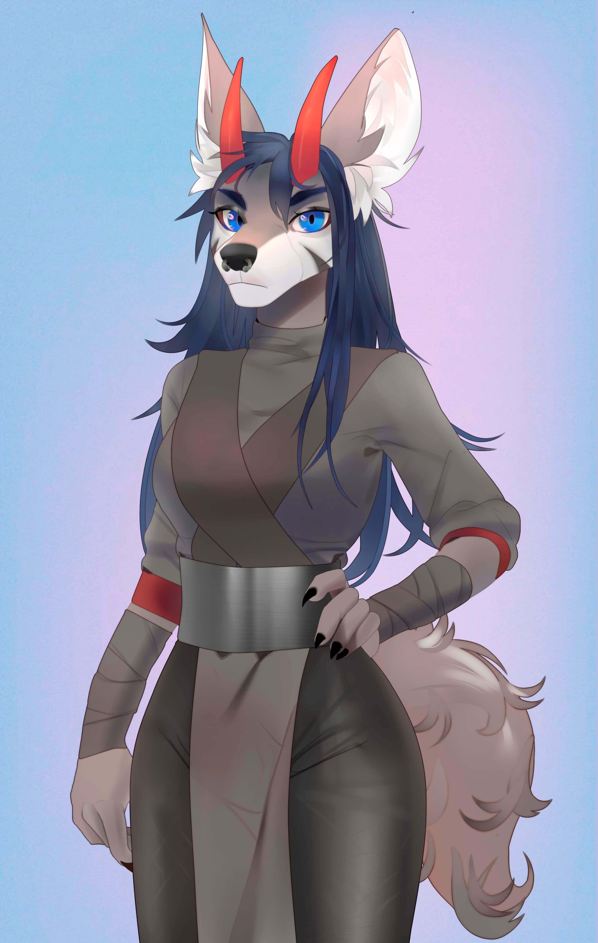ArtStation - furry wolf
