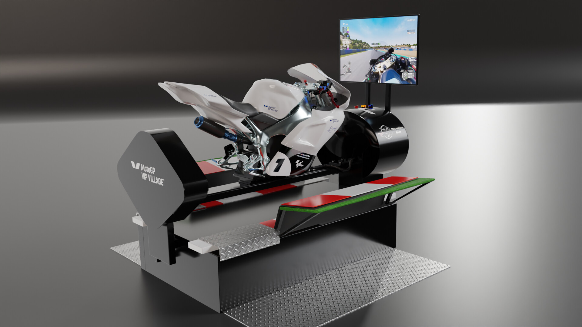 ArtStation - Moto GP Simulator 3D asset