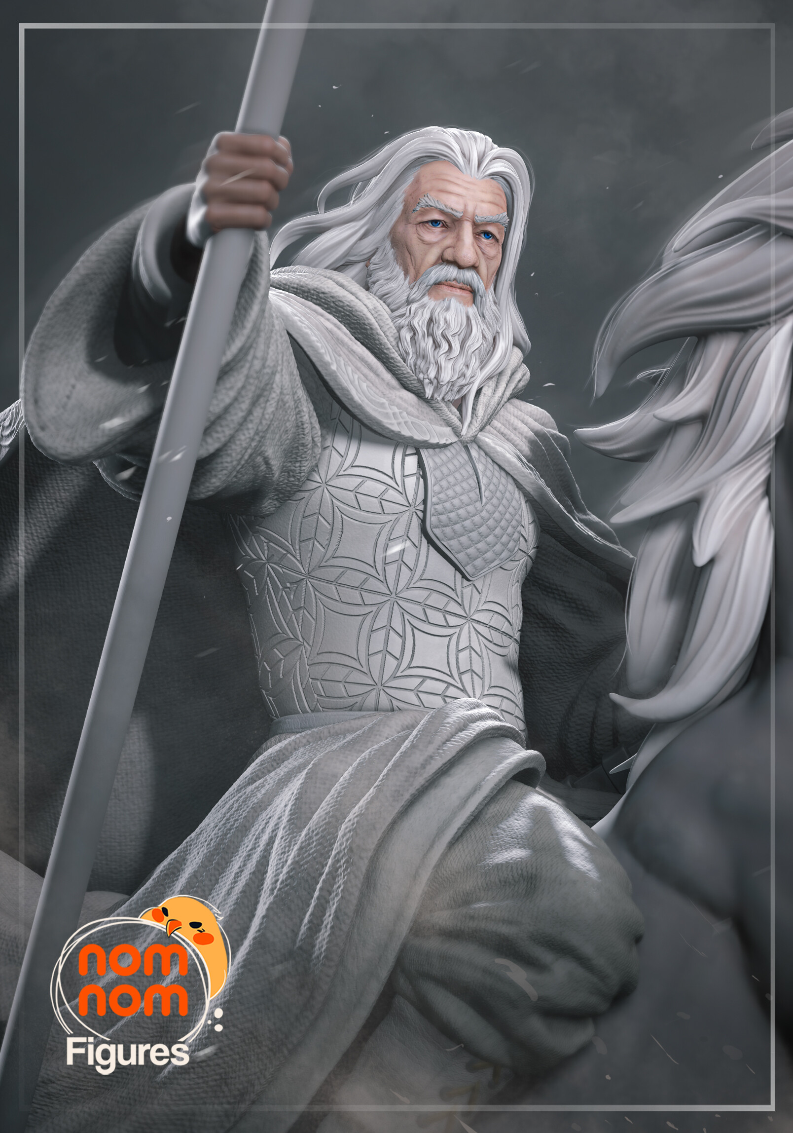 ArtStation - Gandalf the White - Lord of the Rings