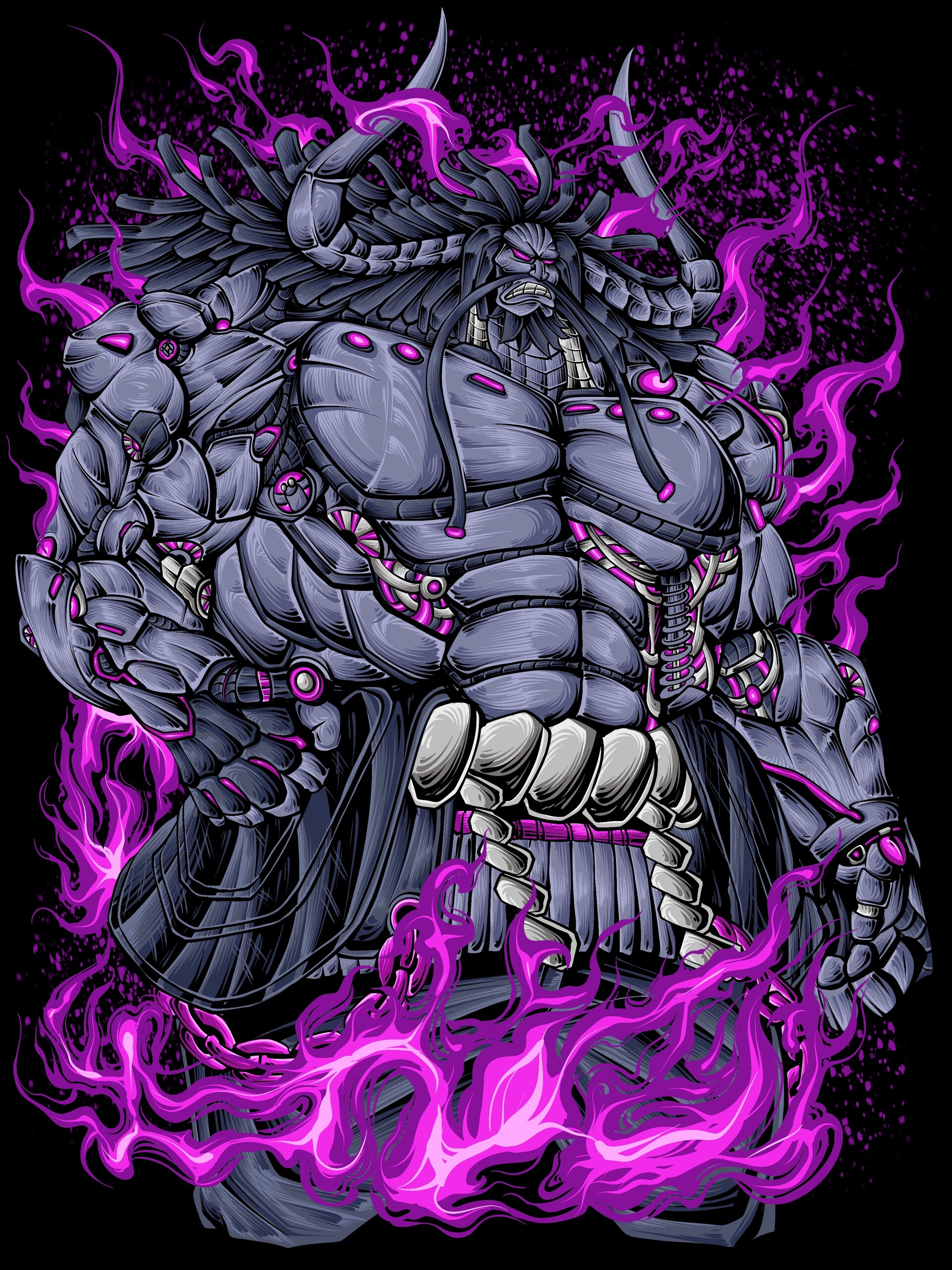 ArtStation - FanArt of Kaido Cyber