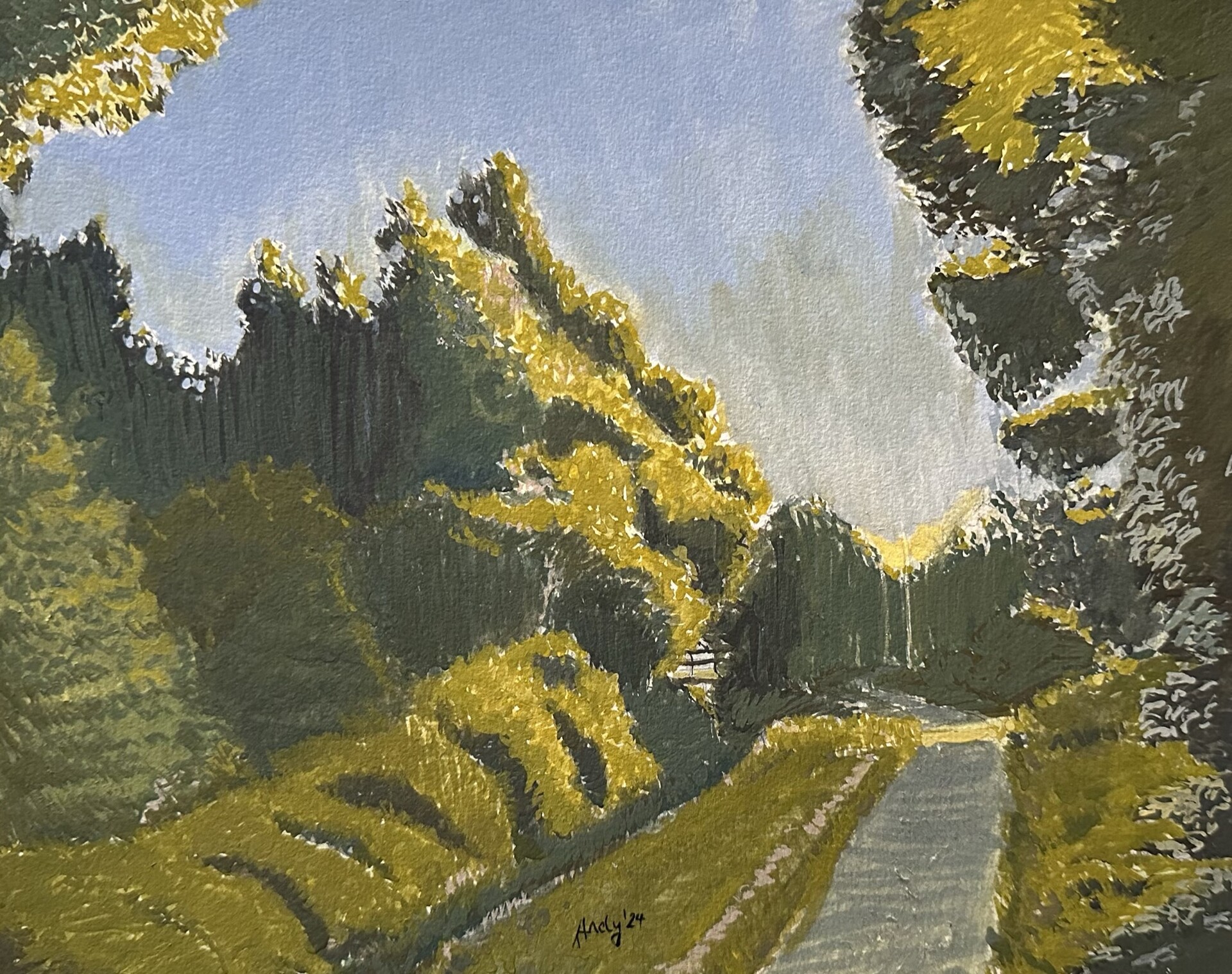 ArtStation - A July Stroll