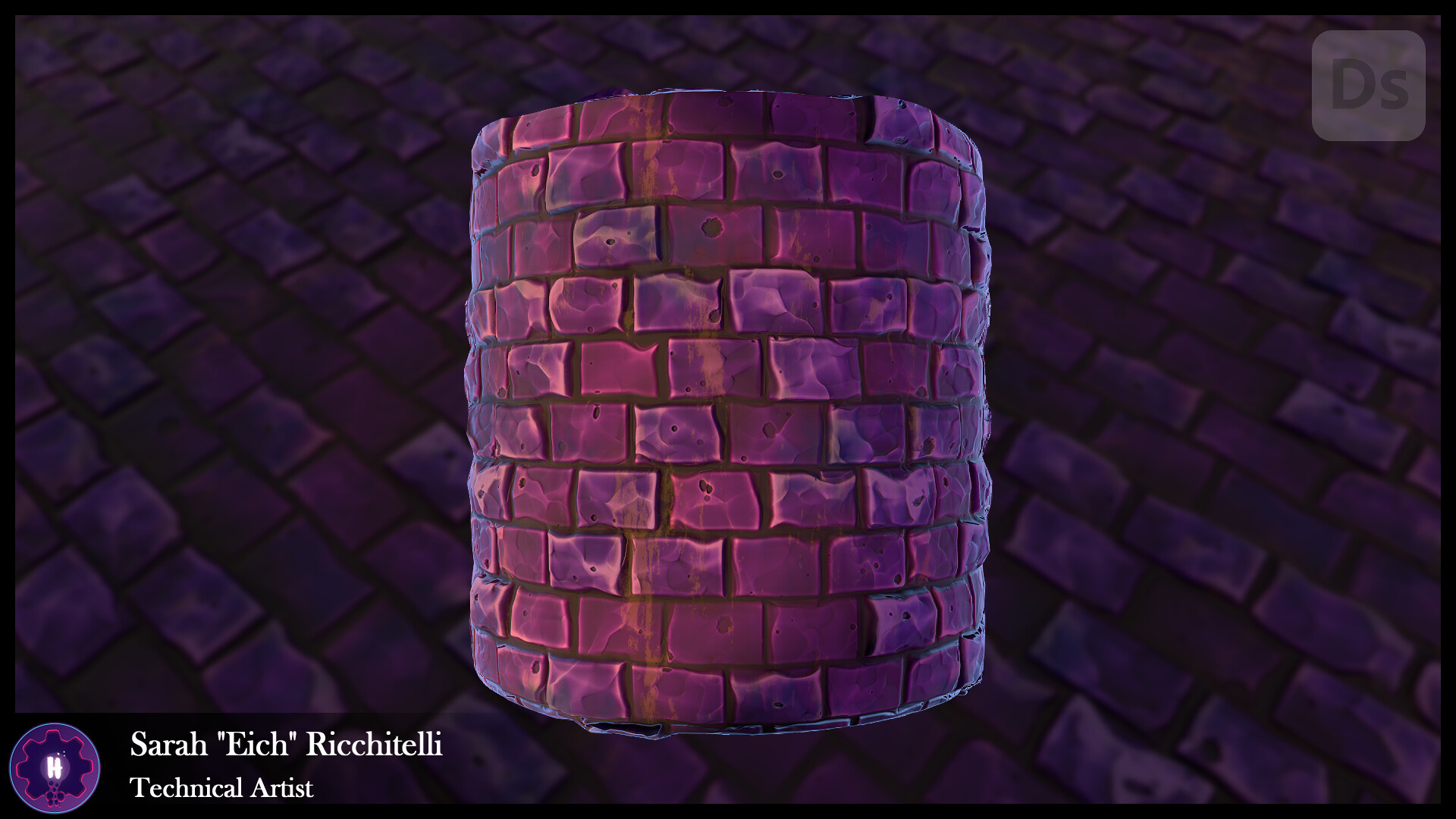 Sarah Eich Ricchitelli - Stylized Bricks