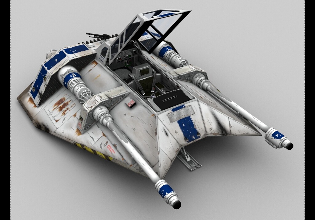 ArtStation - Rebel Snow speeder