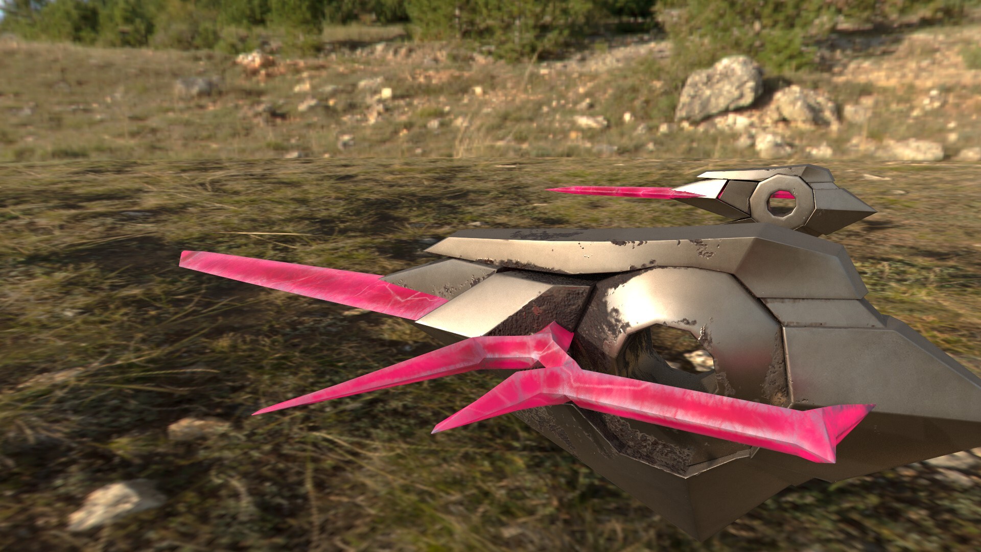 Álvaro Martínez de Pisón - Renders of Texturized Props