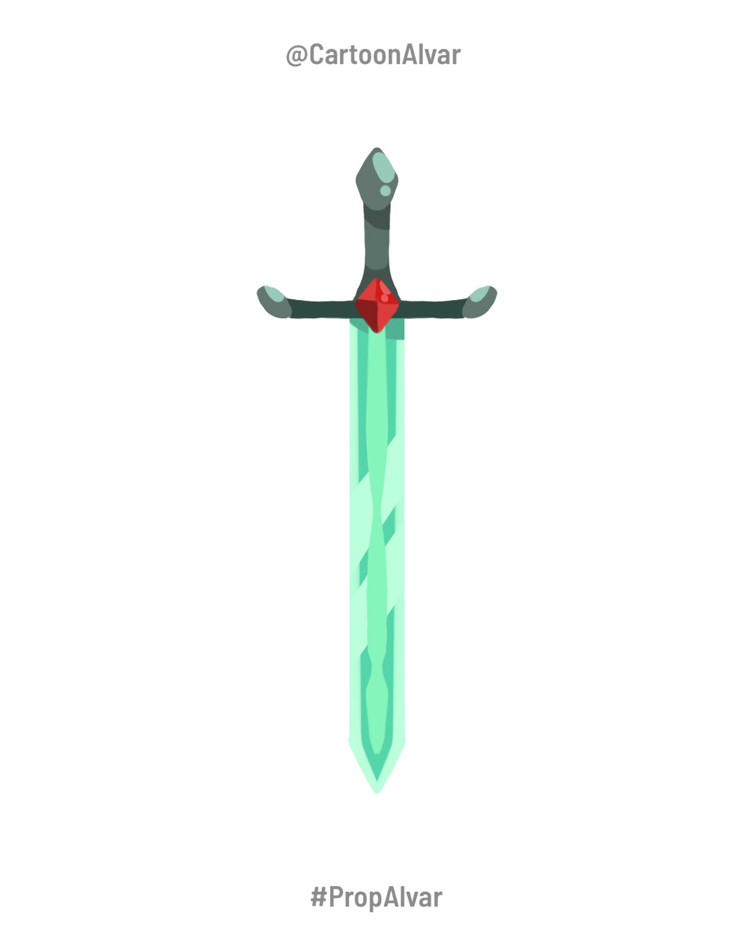 how to draw diamond sword