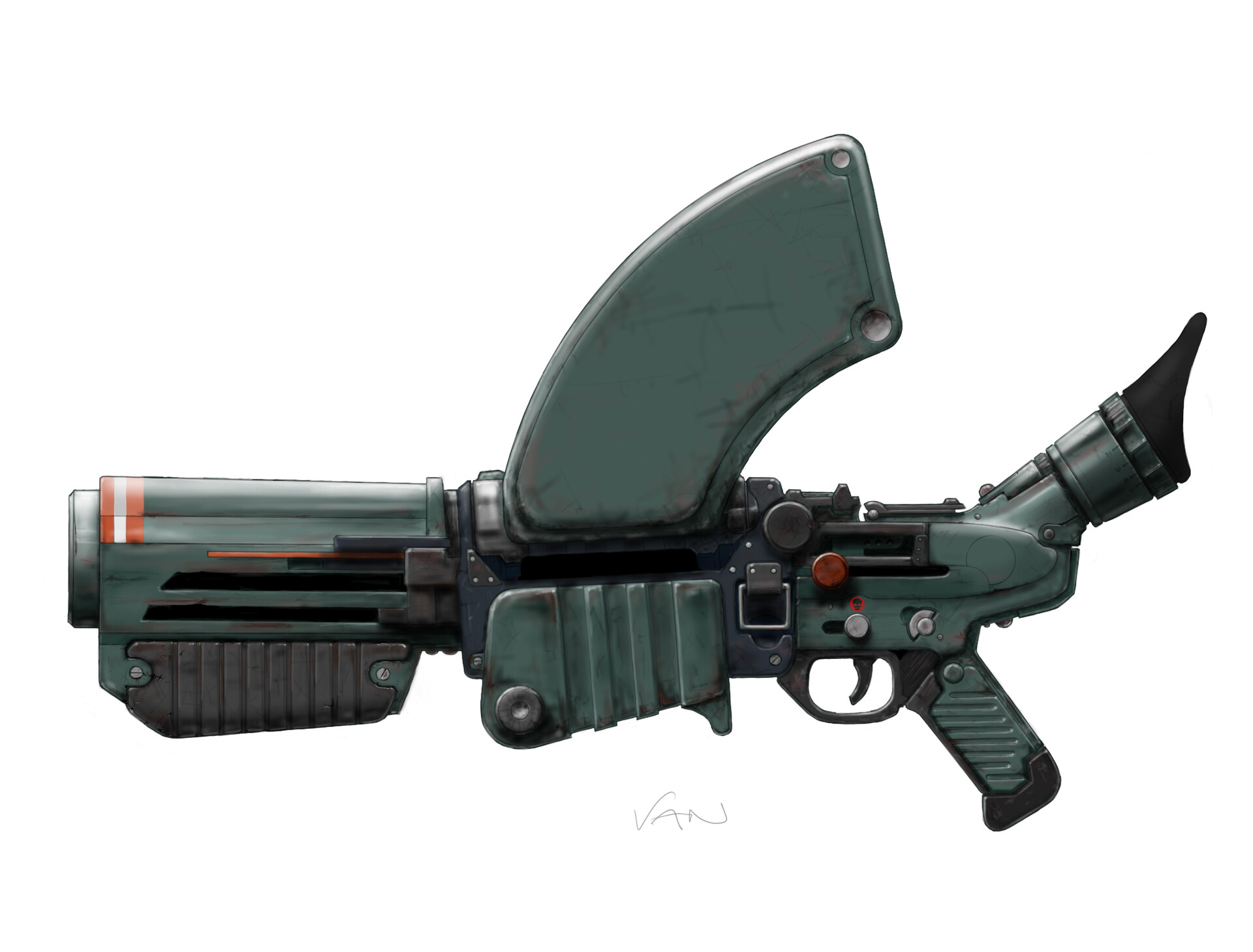 ArtStation - Weapon Concept