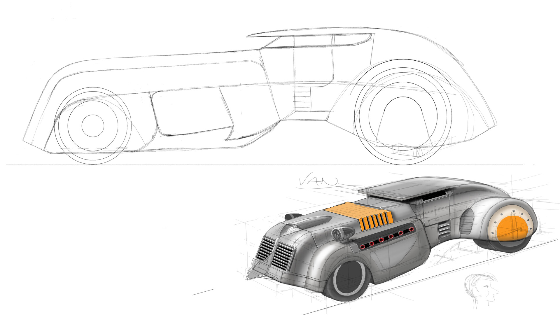 ArtStation - WW2 Vehicle Concept