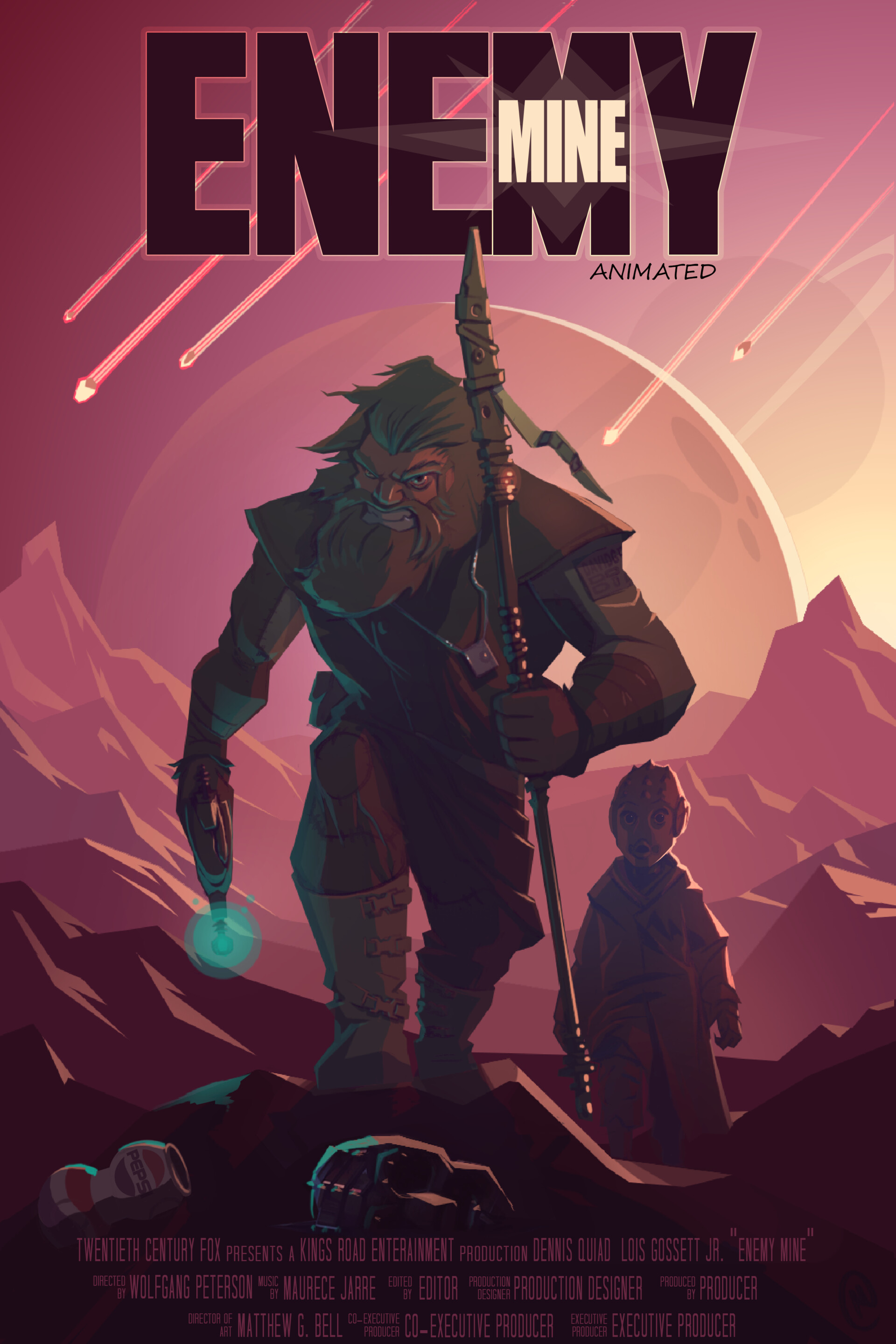 ArtStation - Enemy Mine - Animated