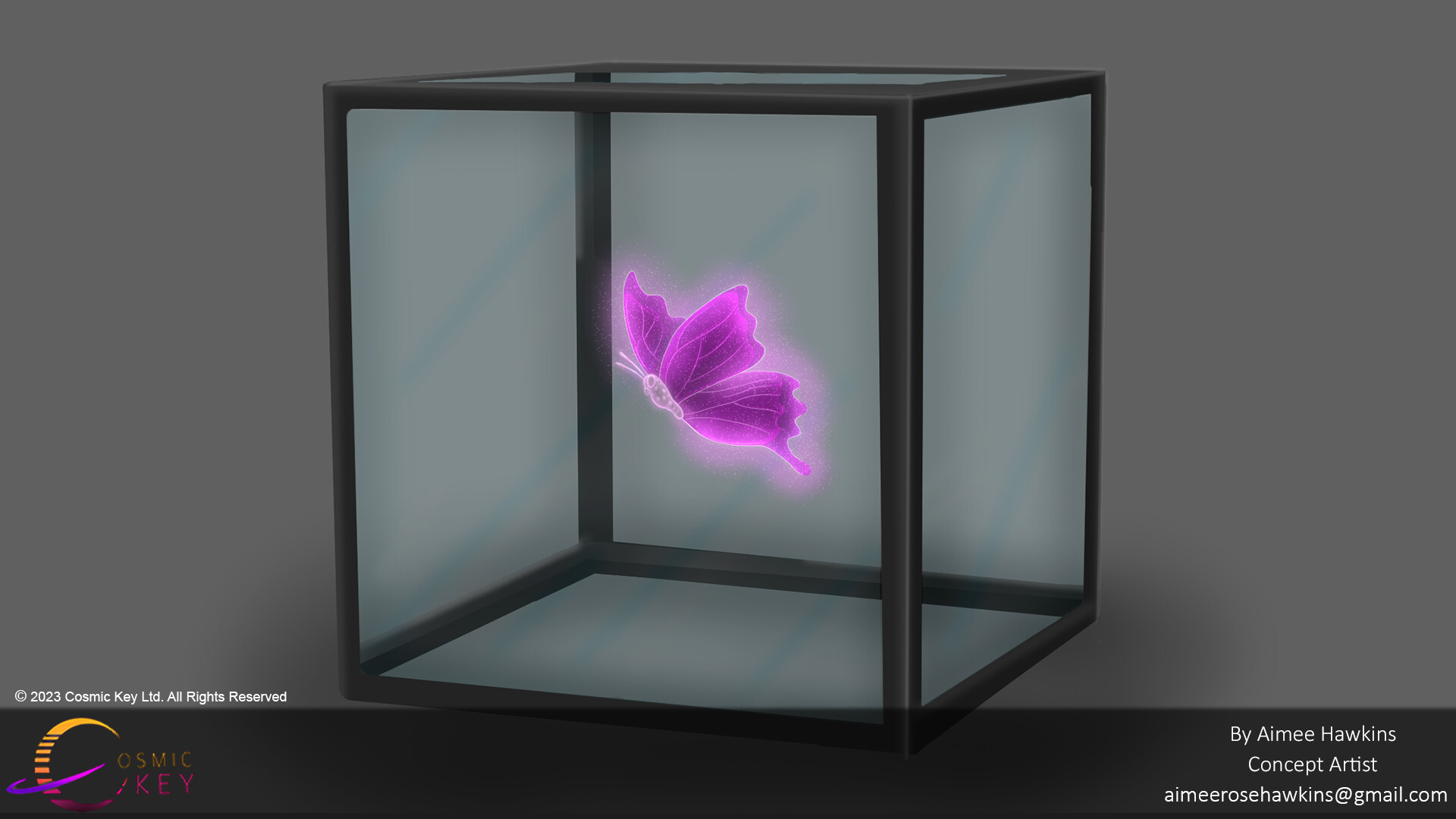 ArtStation - Cosmic Key Prop Concept Art The Butterfly