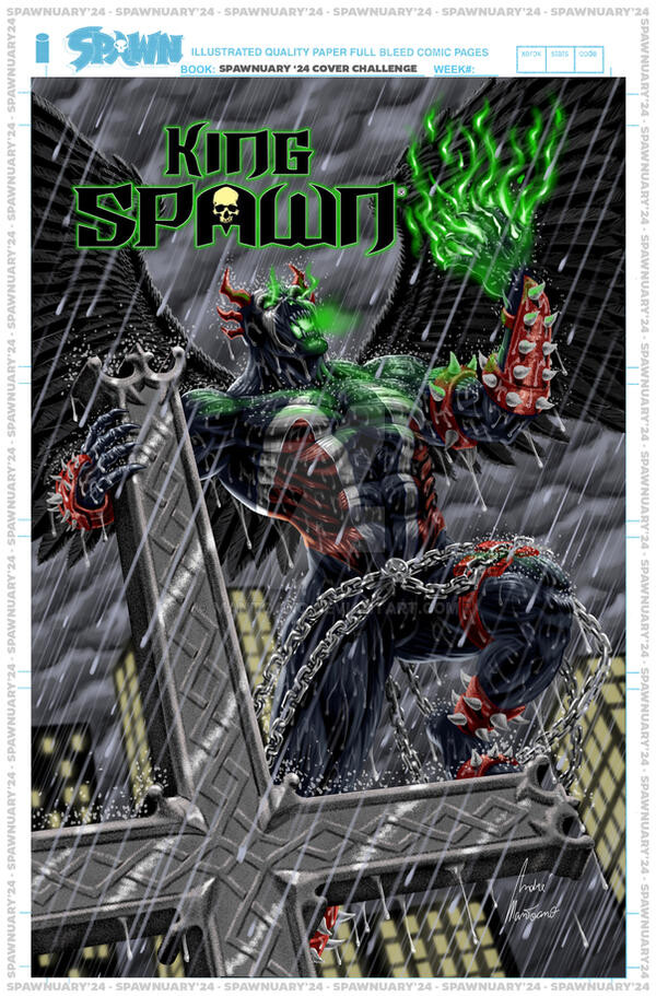 ArtStation - King Spawn cover 2024