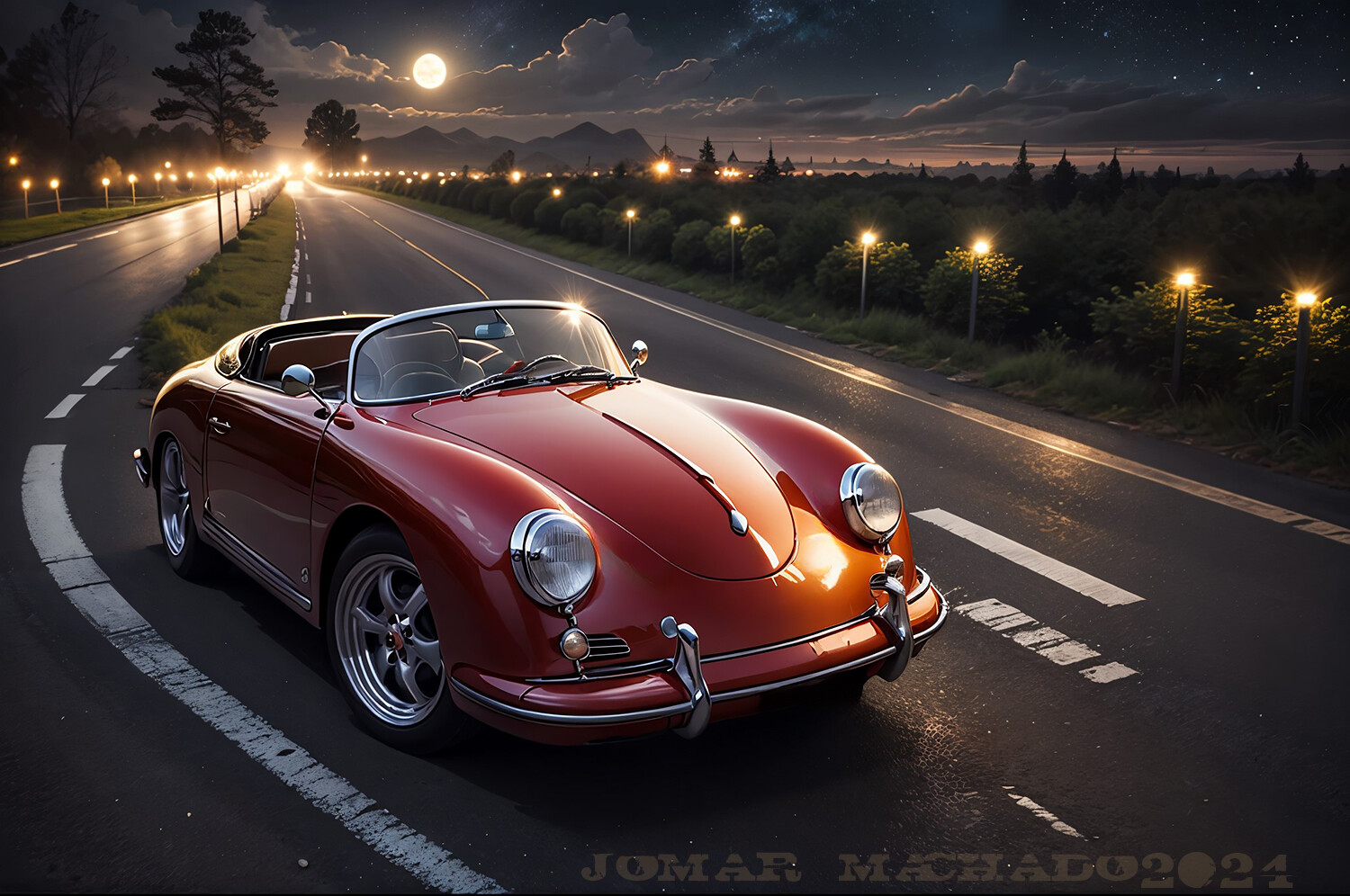 ArtStation - Porsche 356 Speedster / Night & Day...