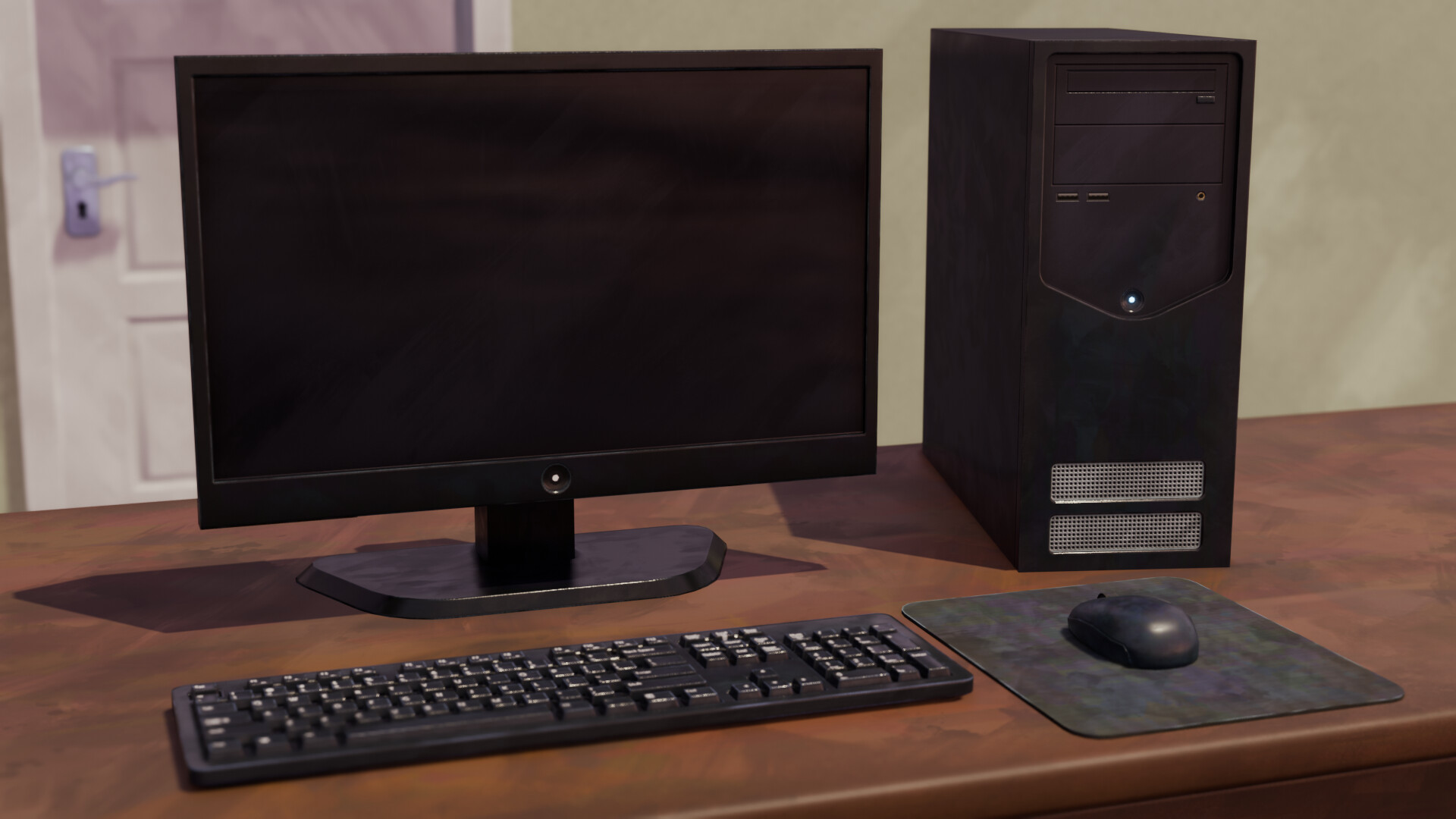 ArtStation - Untitled Horror Game - Desktop Computer