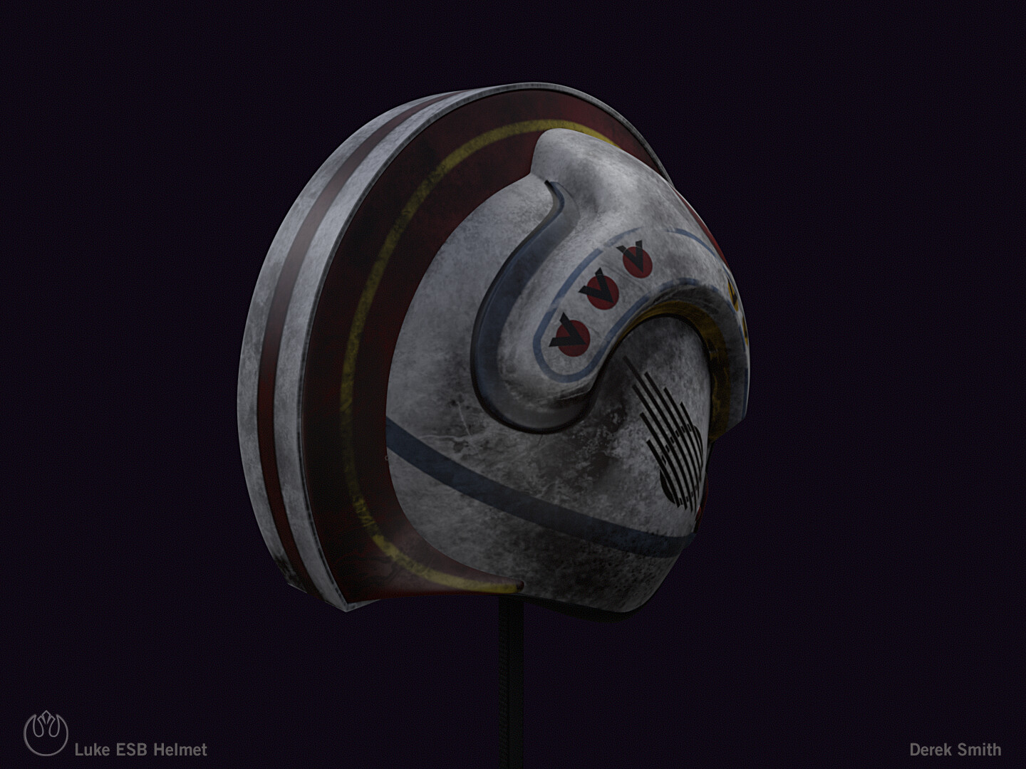 Derek Smith - Luke Flight Gear - ESB Helmet
