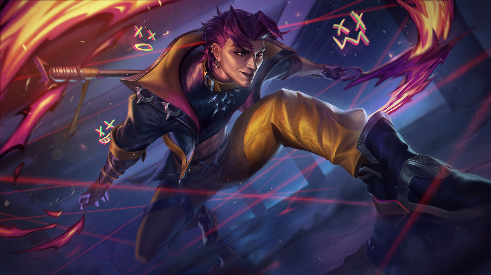 Artstation Heartsteel Kayn Fan Splash Art League Of Legends