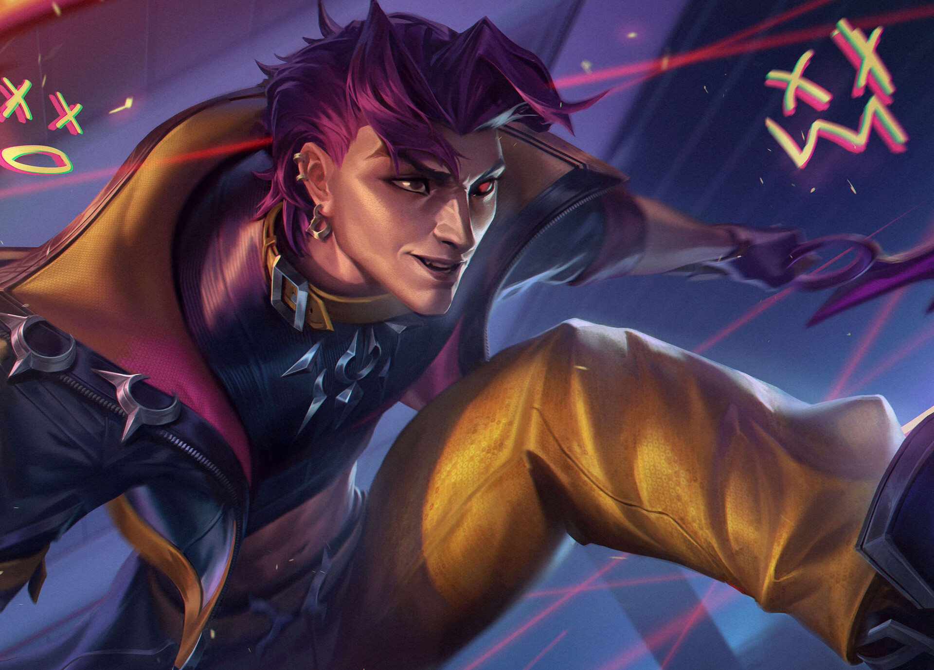 Aaron Ming - Heartsteel Kayn Fan Splash Art - League of Legends