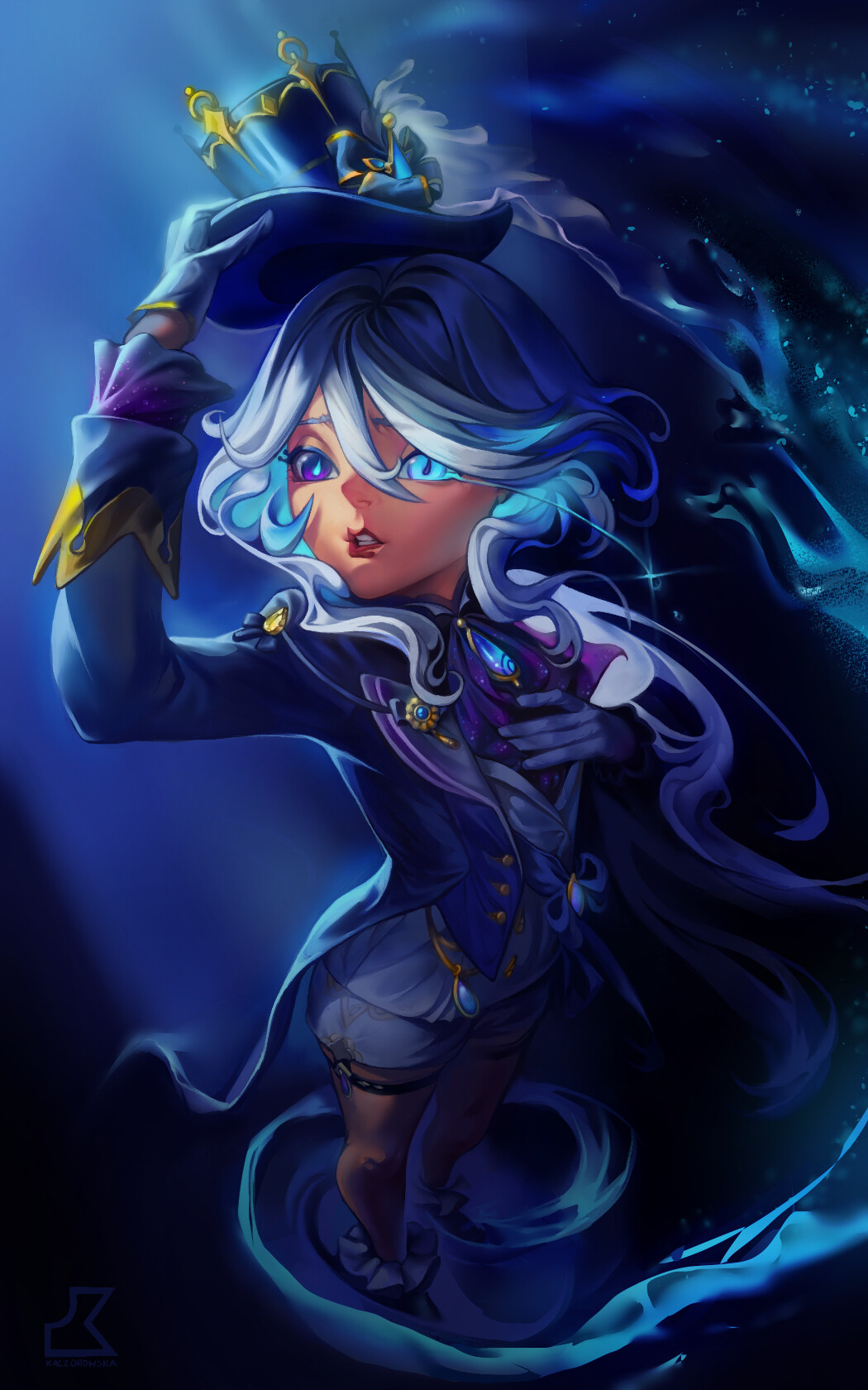 ArtStation - Furina fanart from Genshin Impact