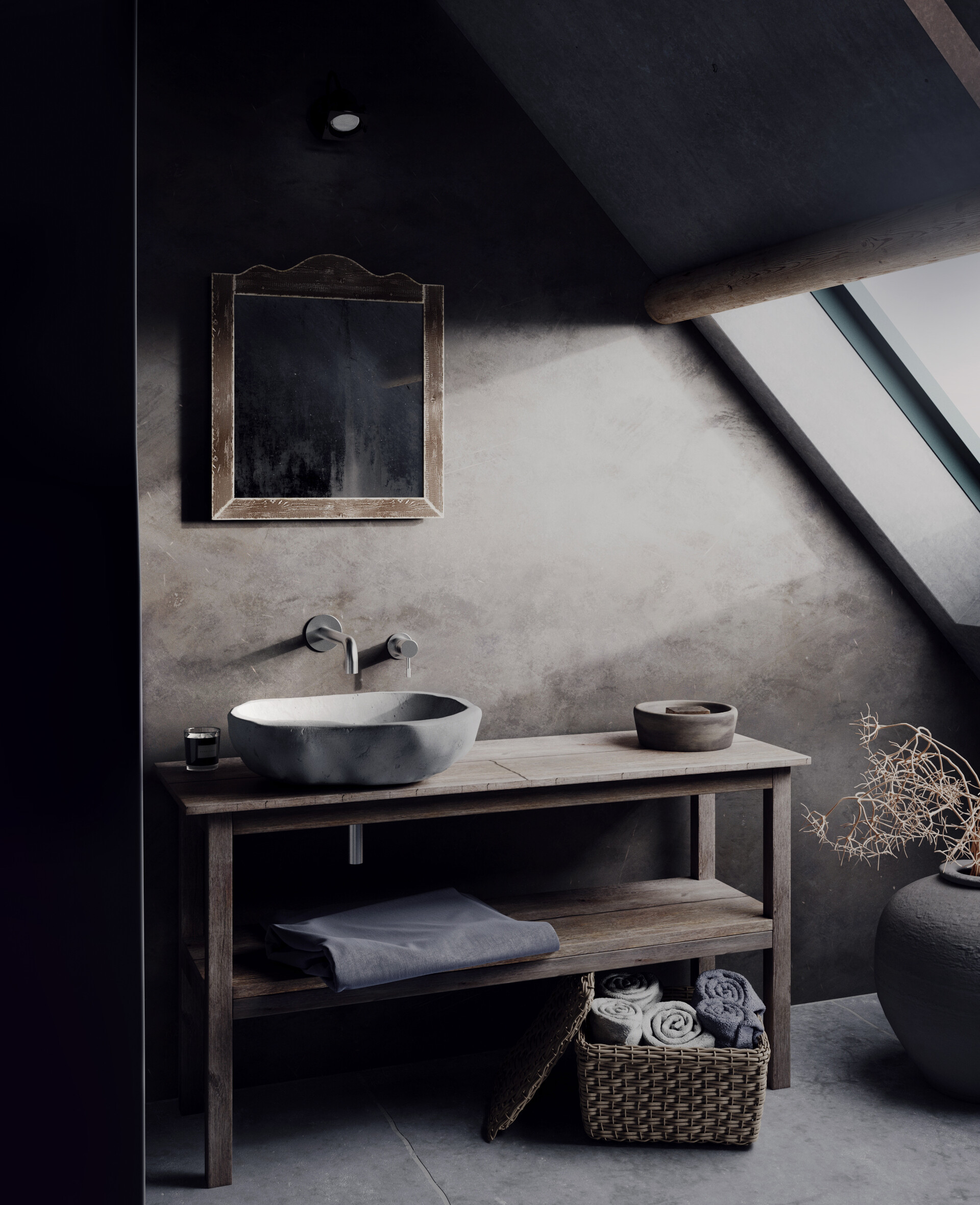 ArtStation - Bathroom interior