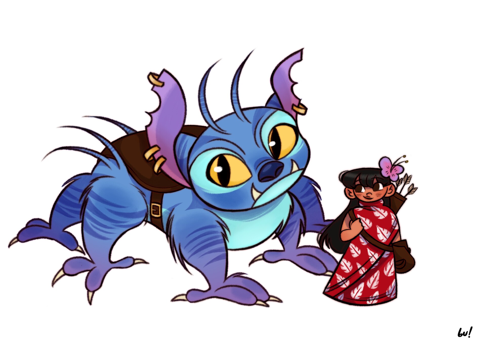 ArtStation - LILO & STITCH REDESIGN