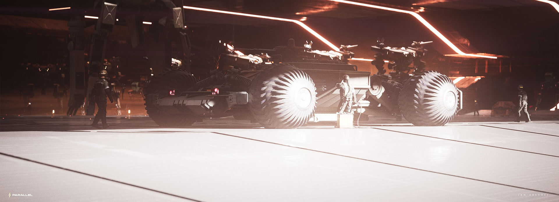 ArtStation - Parallel - Augencore - Hangar (2)
