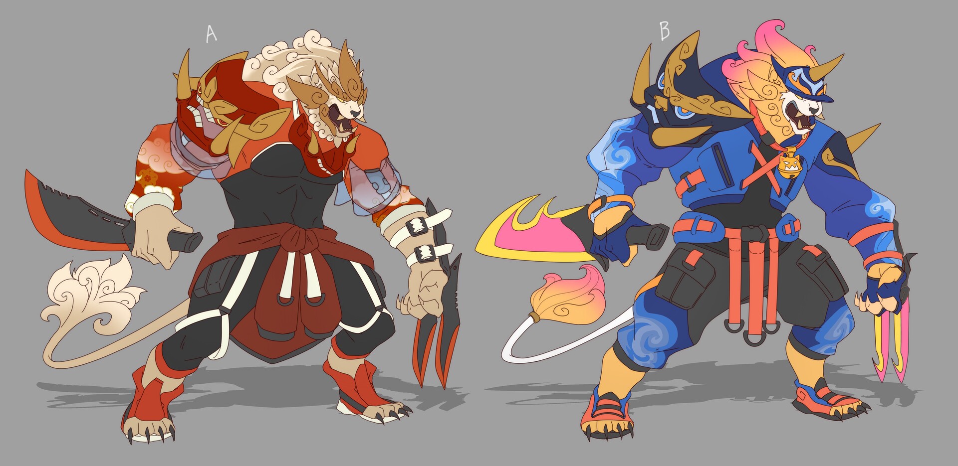 Rengar Skin Concepts Sand Guardian Rengar Concept Art, Citemer Liu