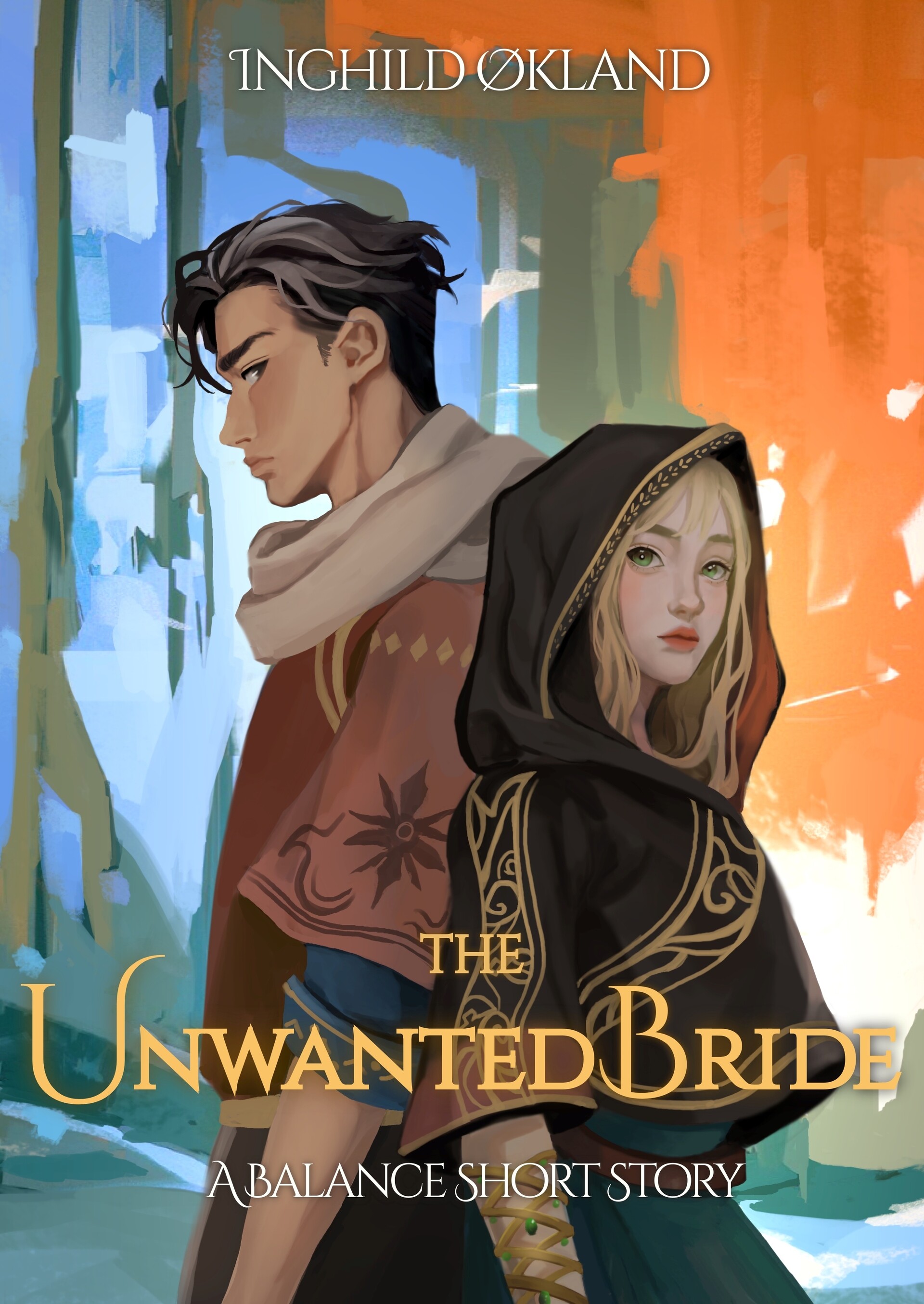 ArtStation - The Unwanted Bride - Book Cover
