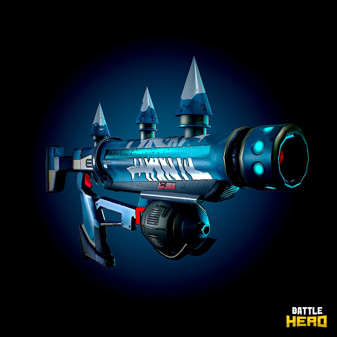 ArtStation - ICE GUN Stylized