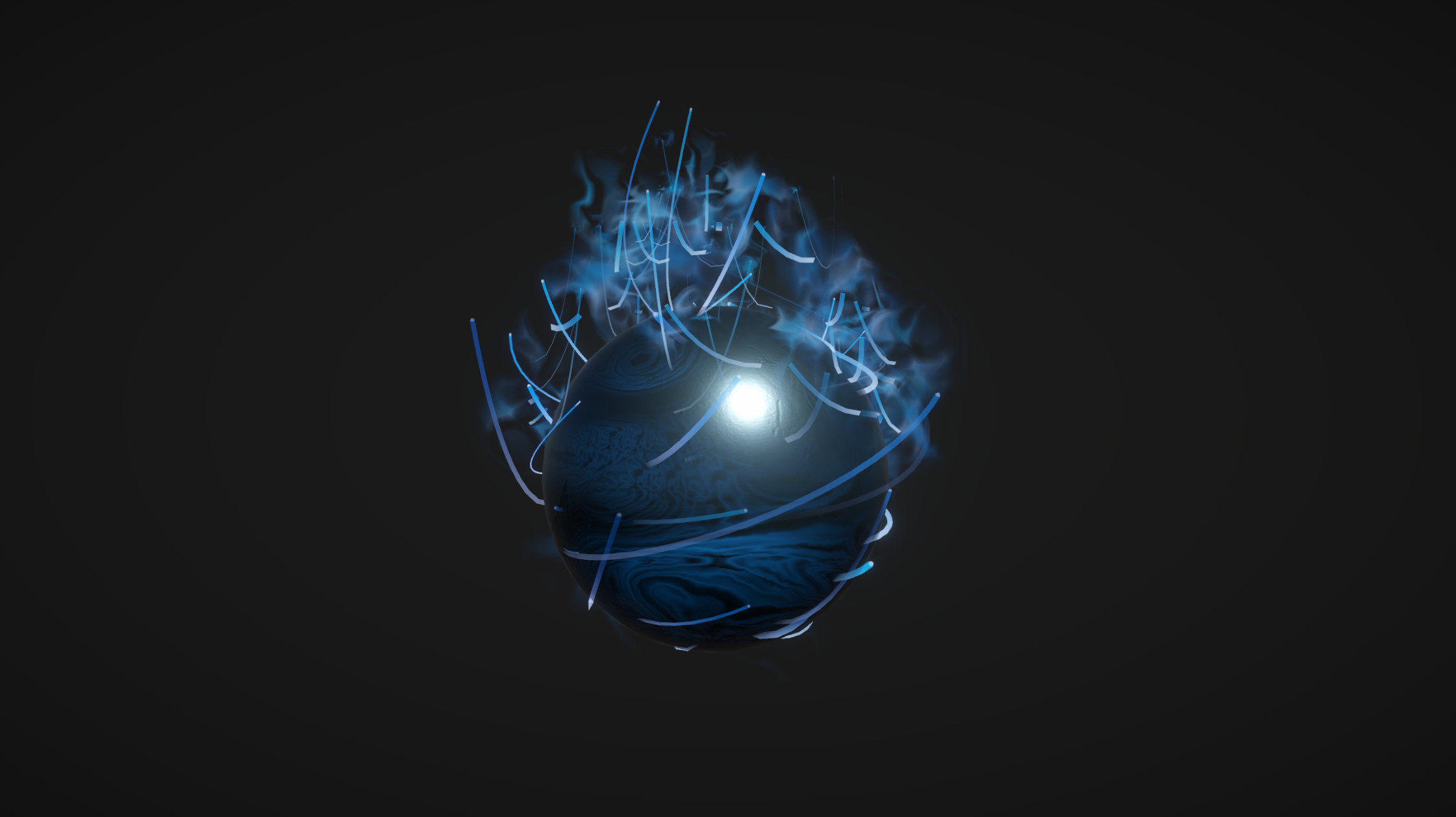 Chao's Portfolio - Simple Magic Orb - Concept to quick VFX