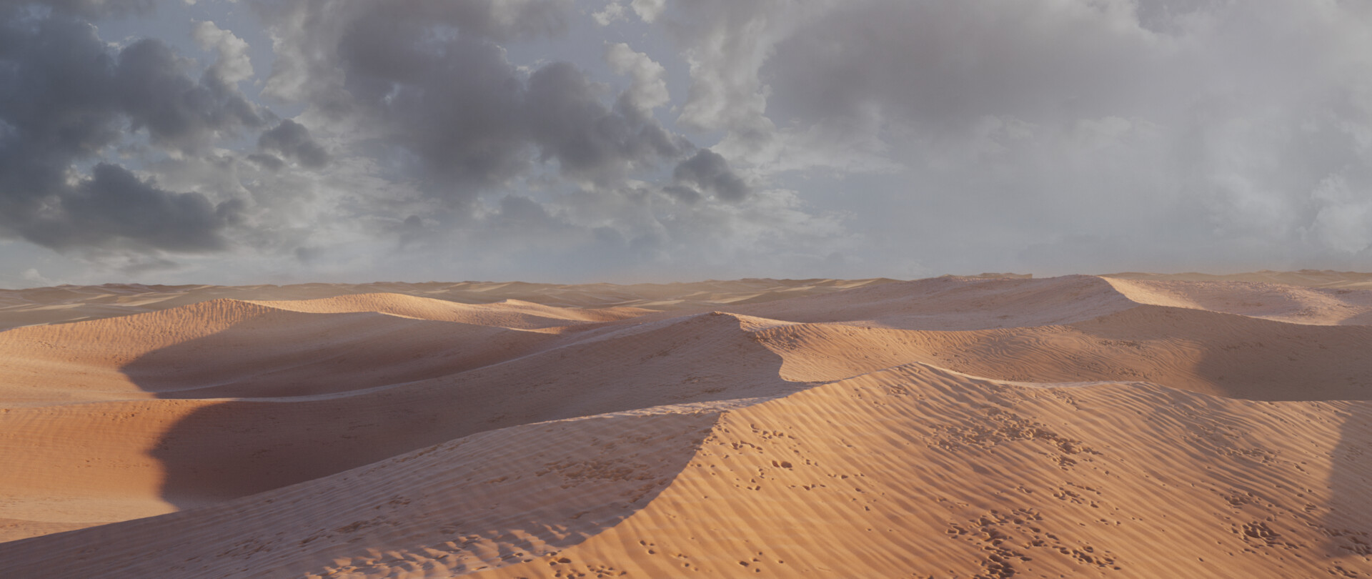 ArtStation - Procedural Desert - Blender