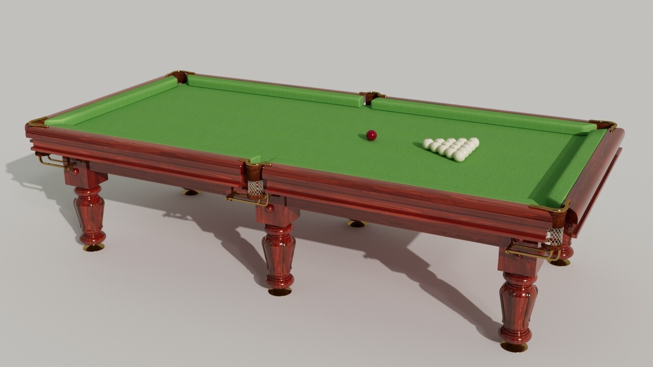 ArtStation - Pool table