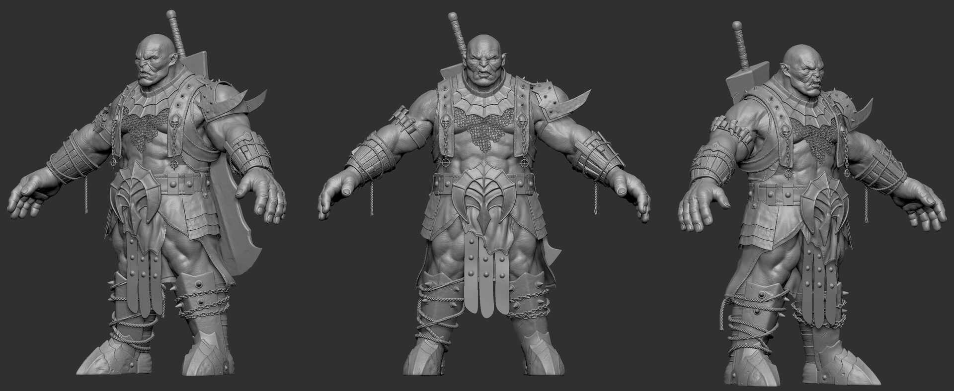 ArtStation - Orc - WIP