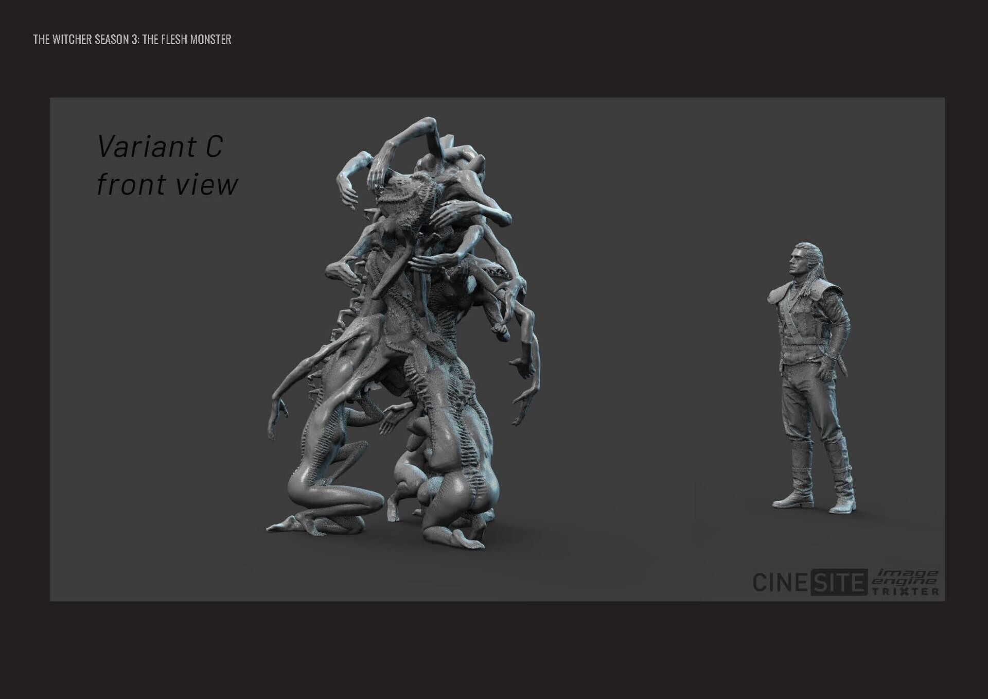 Jonathan Reilly - Witcher Season 3 - Flesh Monster