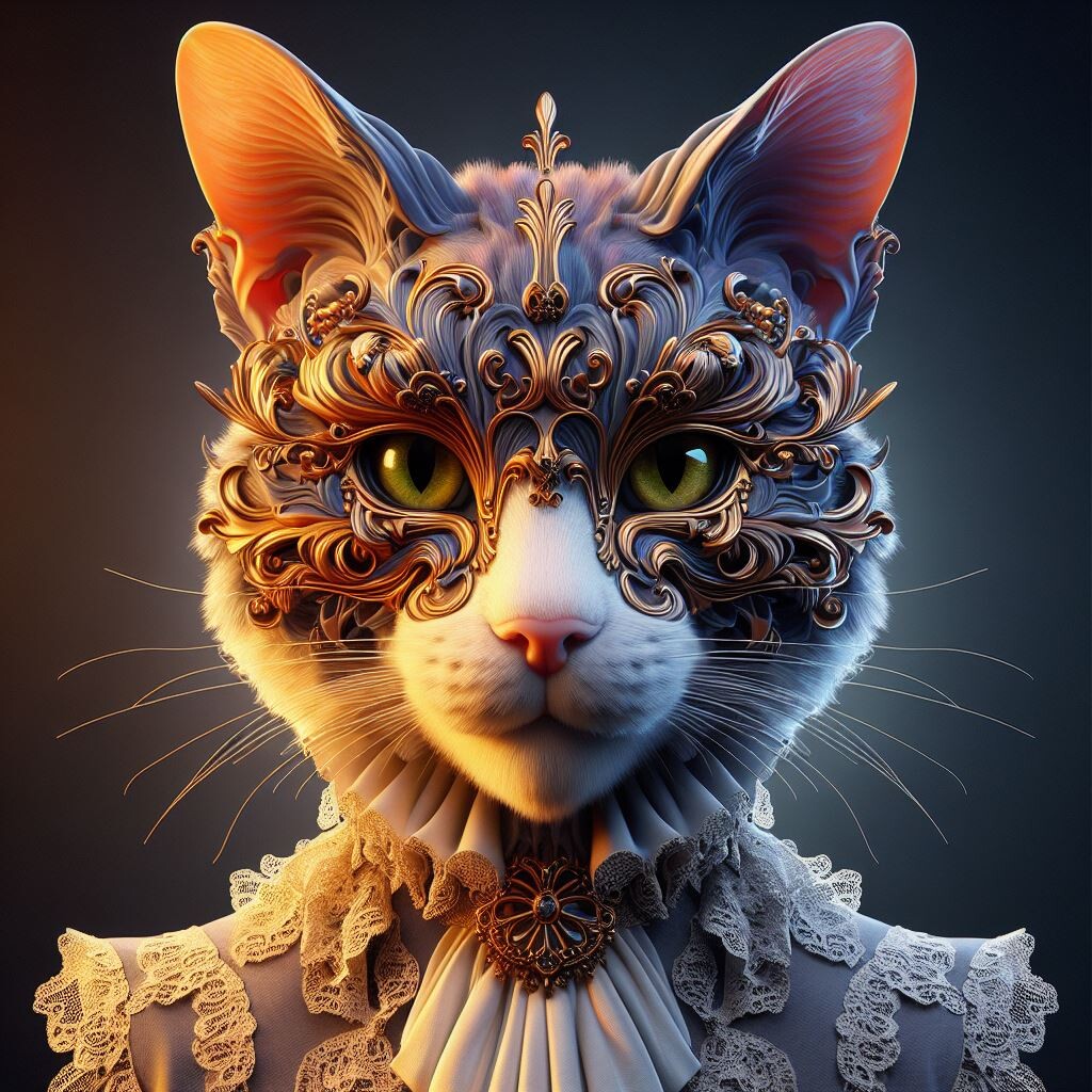 ArtStation - "Cats in Dresses" (Amalgam 49)