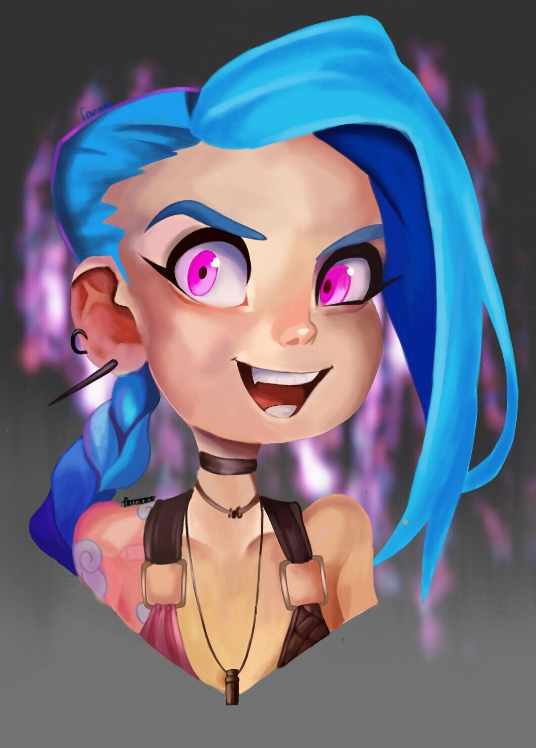 ArtStation - Oscar Vega Master Study - Jinx