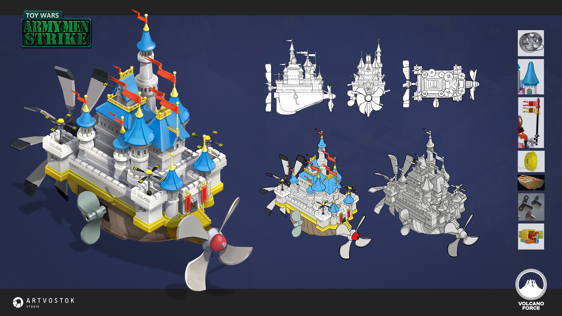 ARTVOSTOK STUDIO - AMS - 2D concept art