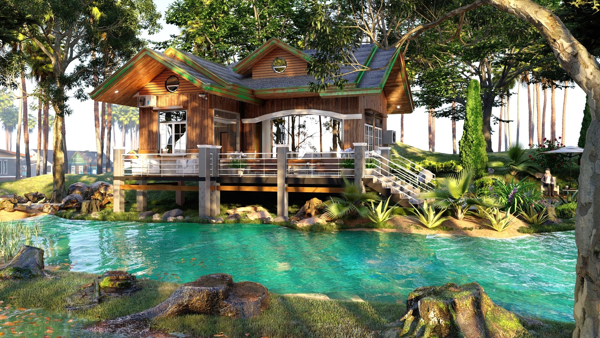 ArtStation - 2024 TROPICAL HOME DESIGN