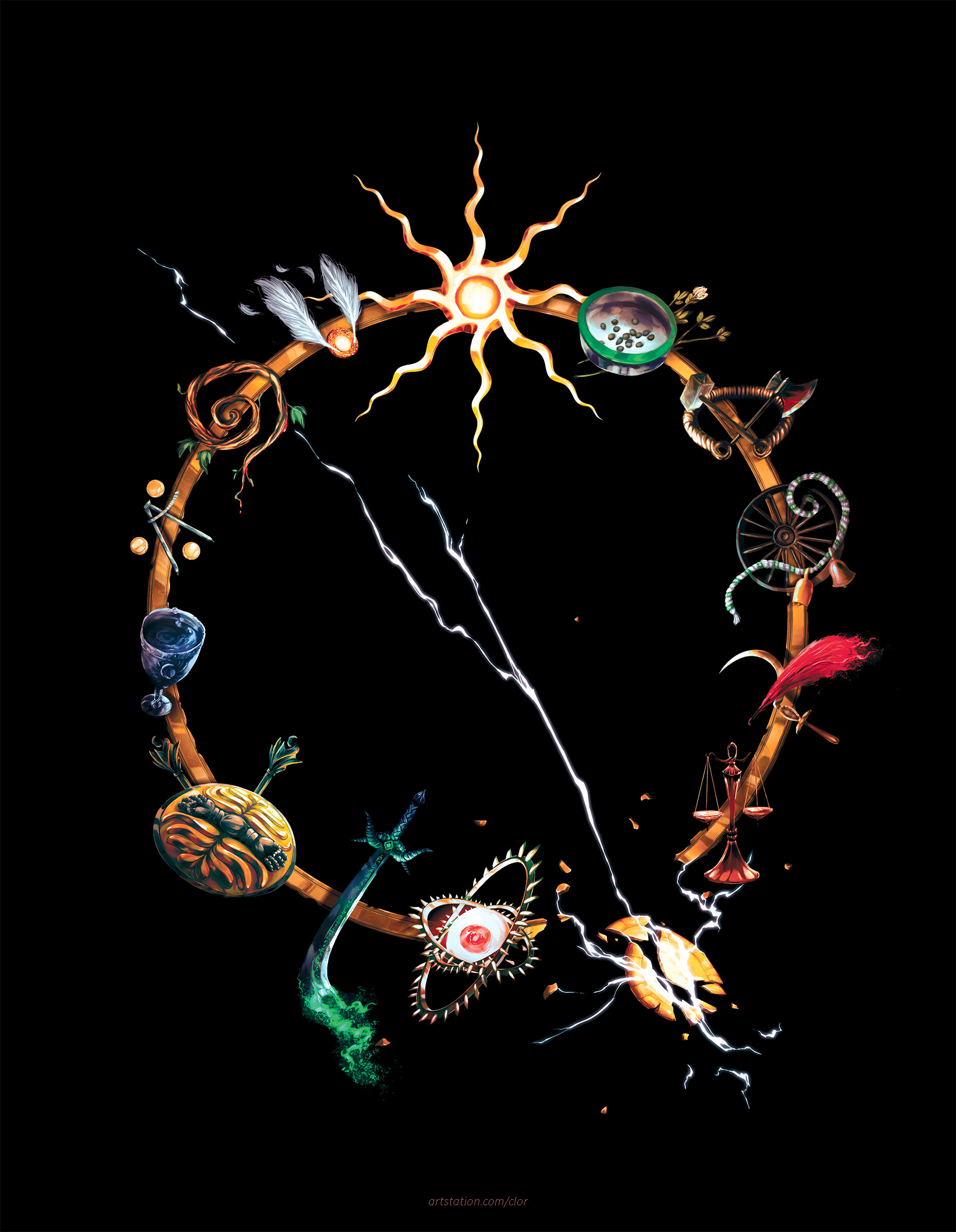 ArtStation - Kishar Project: Deities