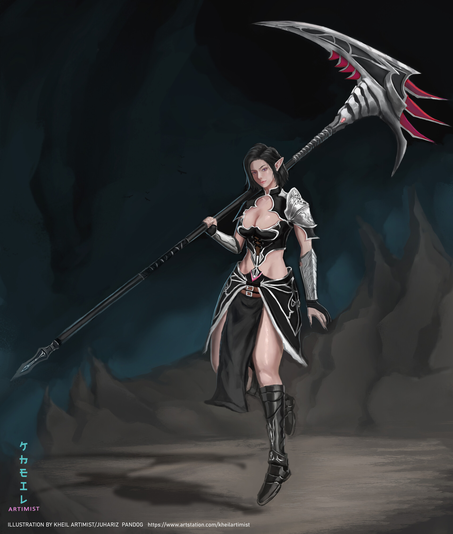 ArtStation - Bloodlust Scythe