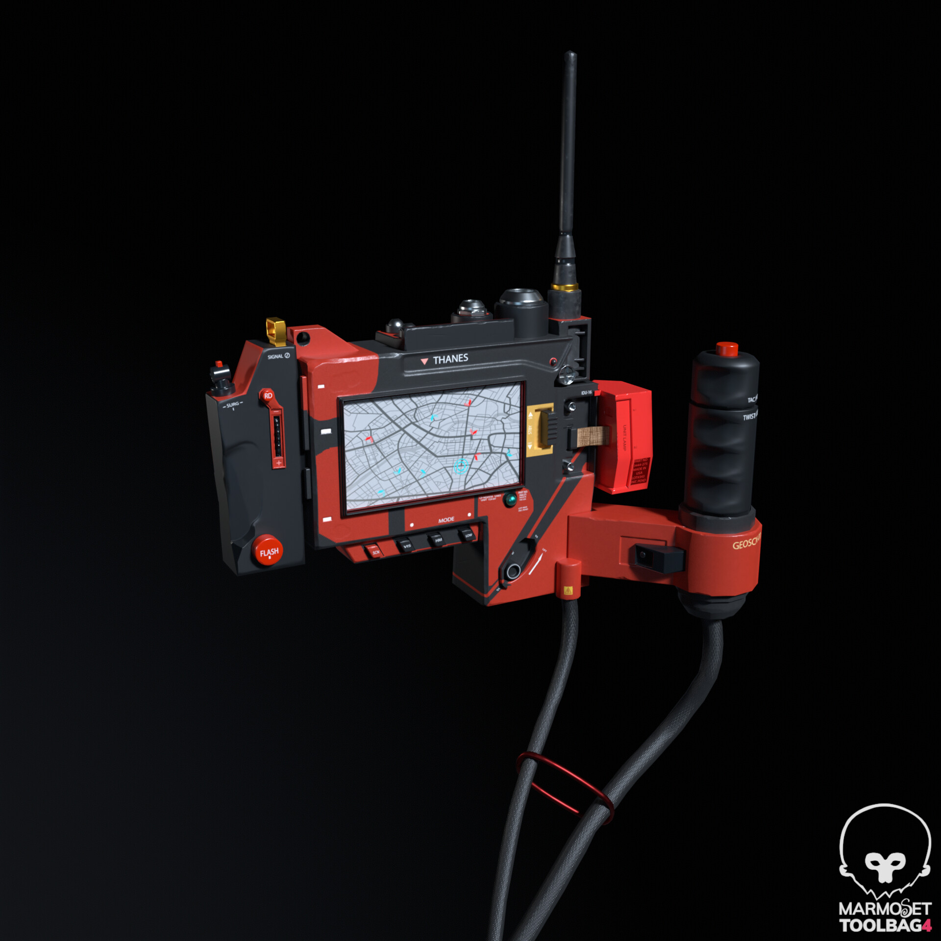 ArtStation - Hard surface Electronics 3D model