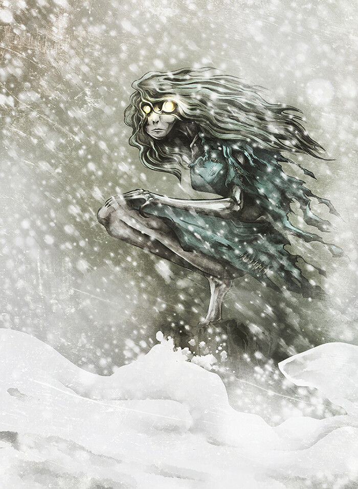 ArtStation - Snow Girl